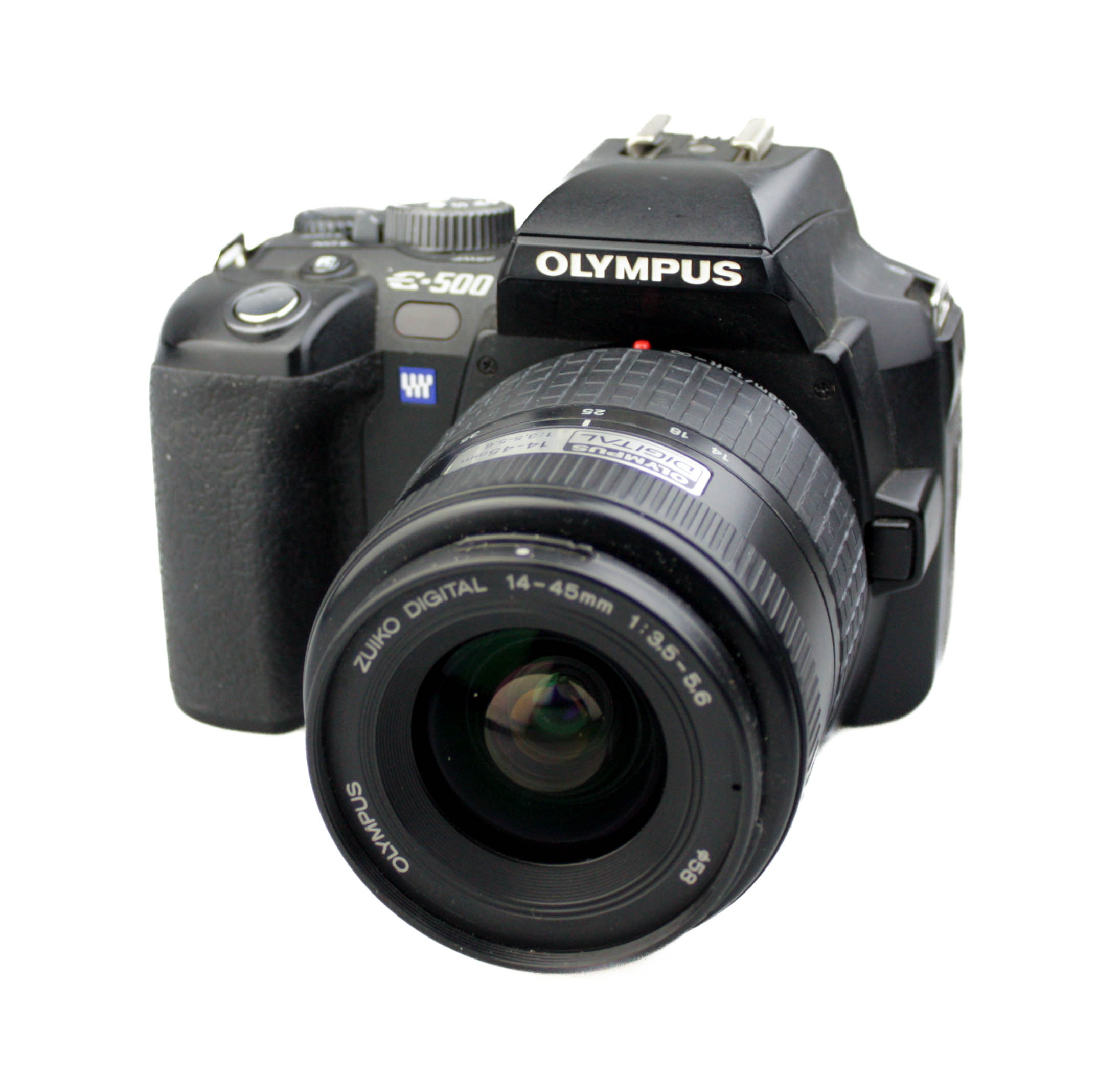 Olympus E-500 8MP CCD Four Thirds Camera w/ Zuiko 14-45mm F3.5-5.6 Zoom ...
