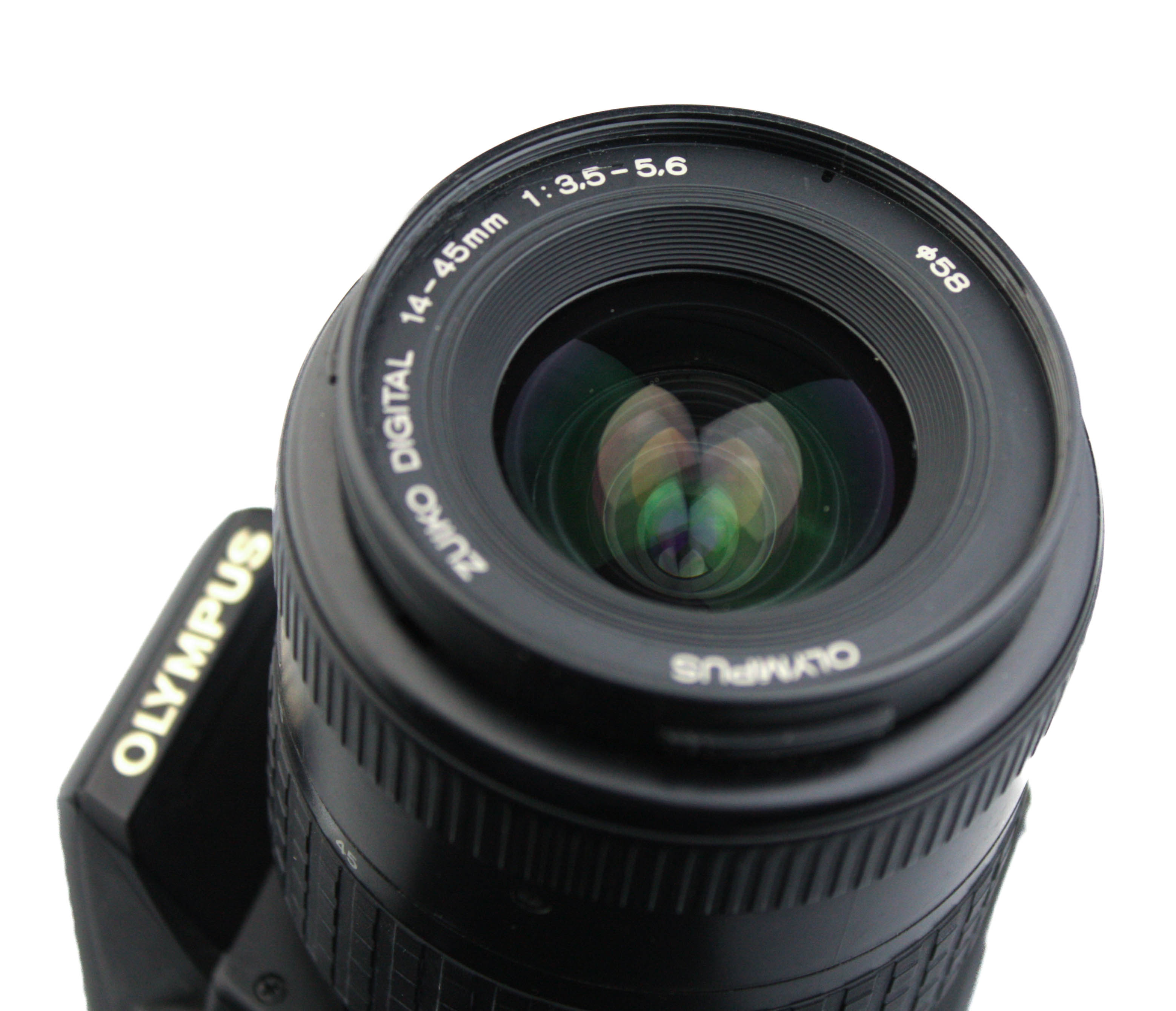 Olympus E-500 8MP CCD Four Thirds Camera w/ Zuiko 14-45mm F3.5-5.6 Zoom ...
