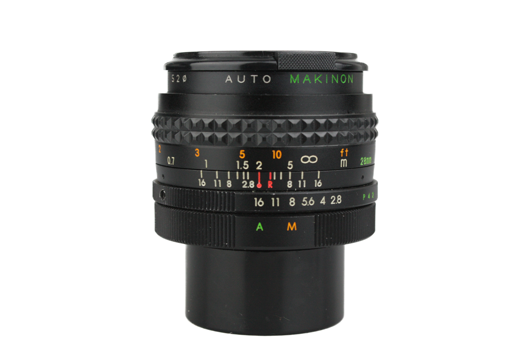 Makinon Multi Coated 28mm f/2.8 Wide Angle Lens – M42 Screw Mount – The ...