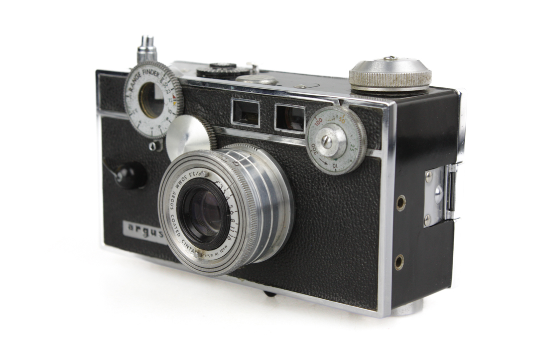 Argus C3 35mm Rangefinder Camera, with 50mm f3.5 Cintar Lens – The Real ...
