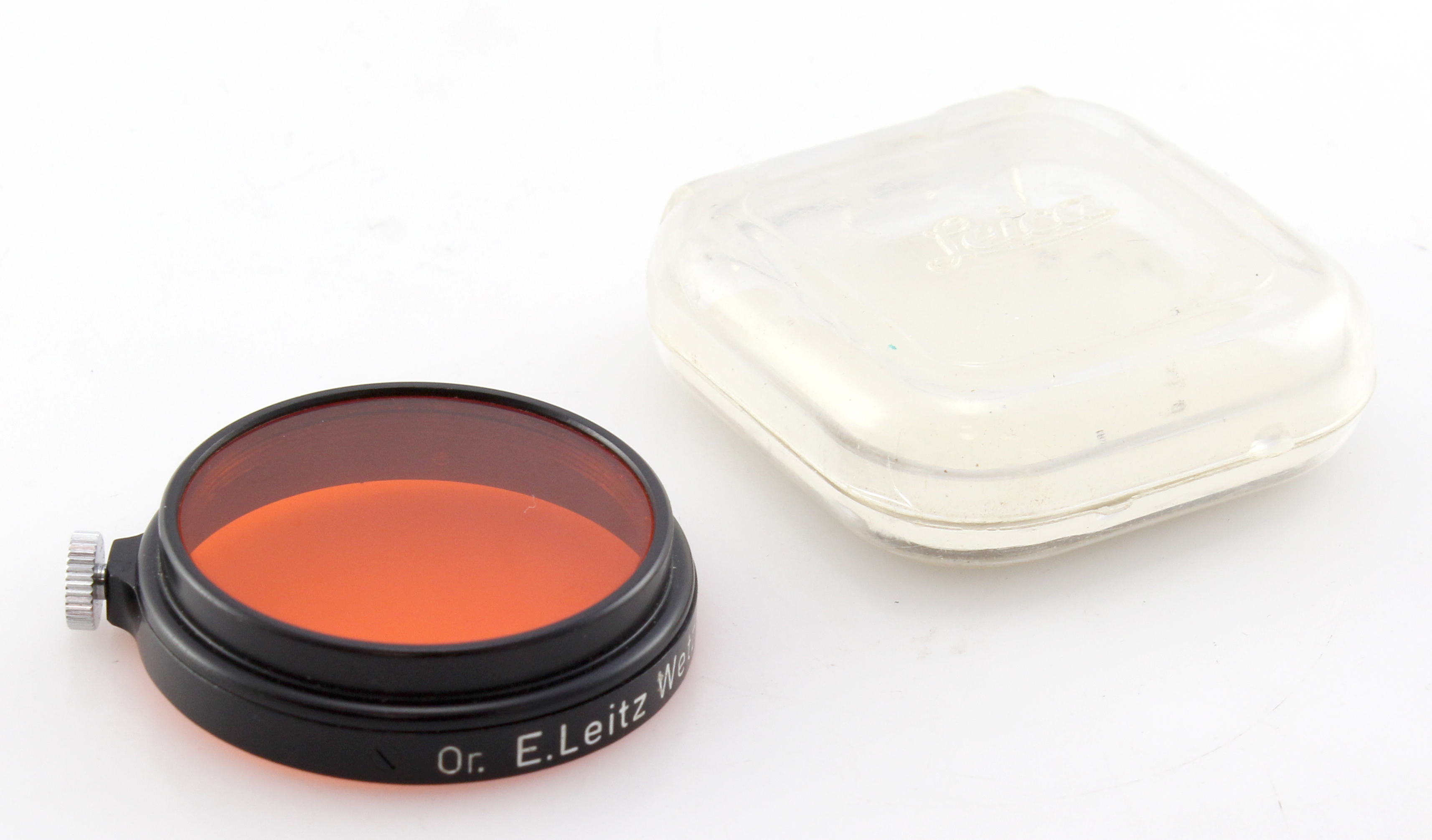 Leitz Leica FSEOO Orange OR A36 36MM Clamp On Filter Black Ring – cased ...