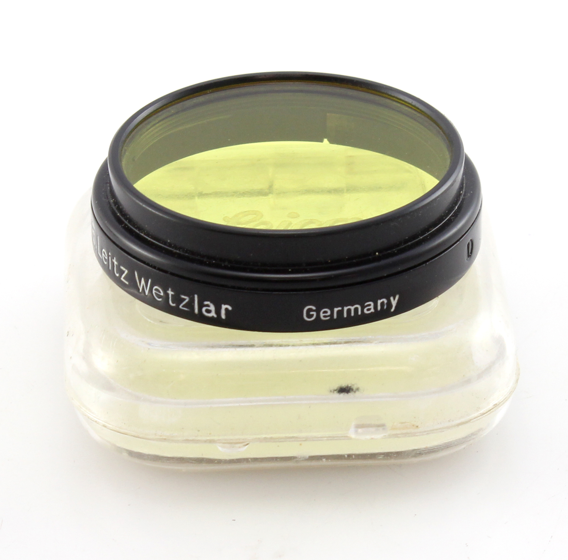 Leitz Leica FIGRO Yellow 1 A36 36MM Clamp On Filter Black Ring – cased ...
