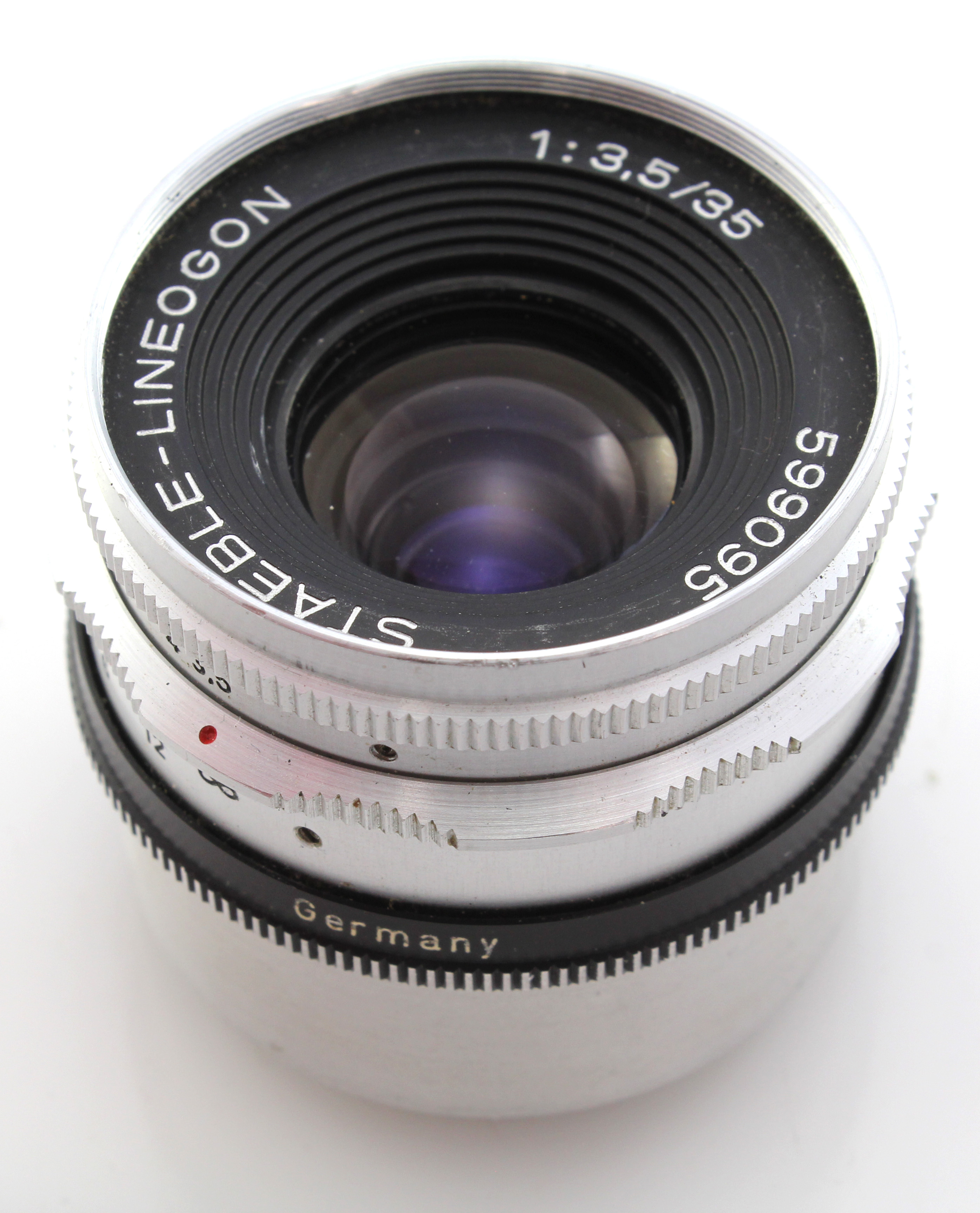 Staeble Lineogon 35mm F3.5 Lens for Paxette. Or Leica L39 Scale Focus ...