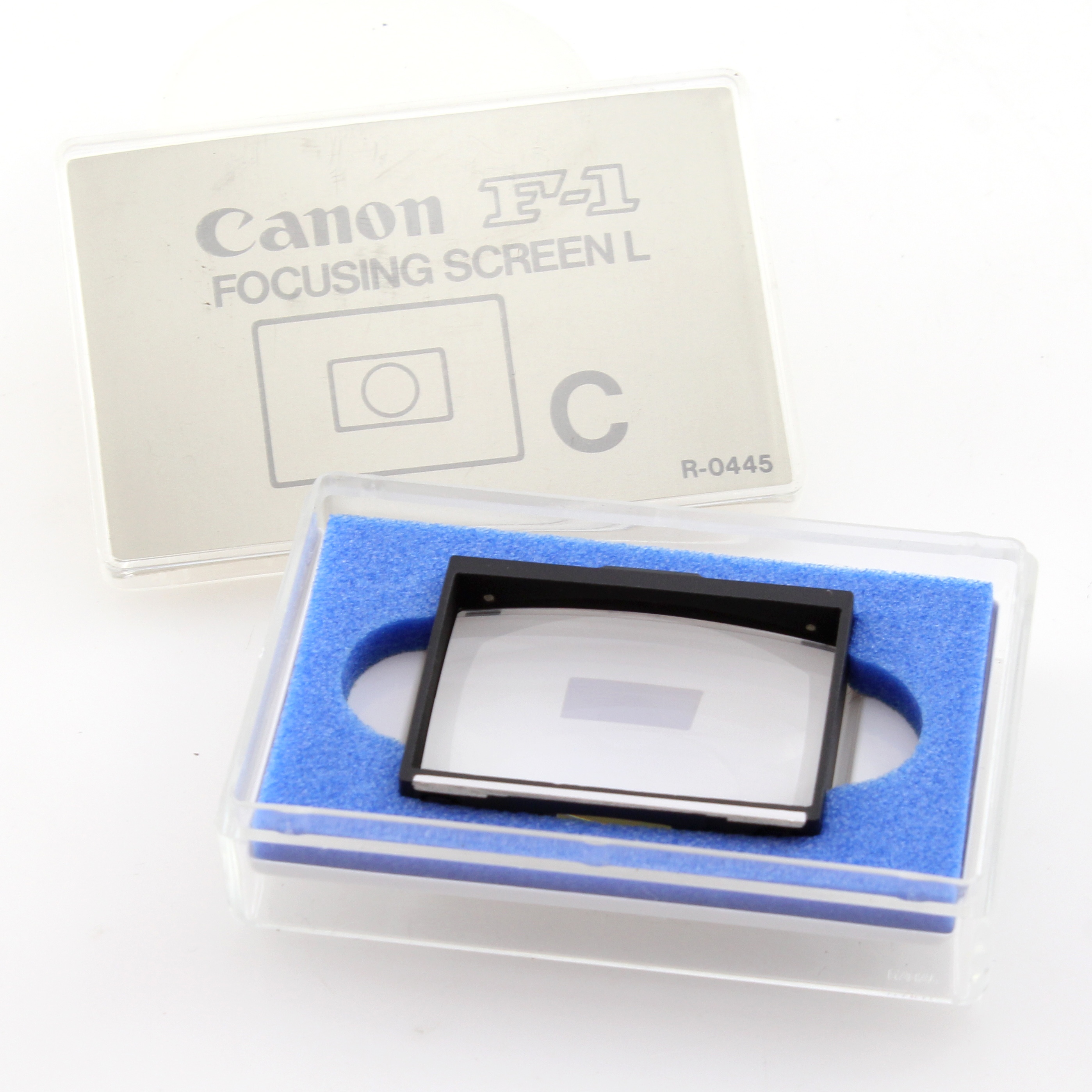 Canon F-1 Focus screen L type c – for the original Canon F-1 – Boxed ...