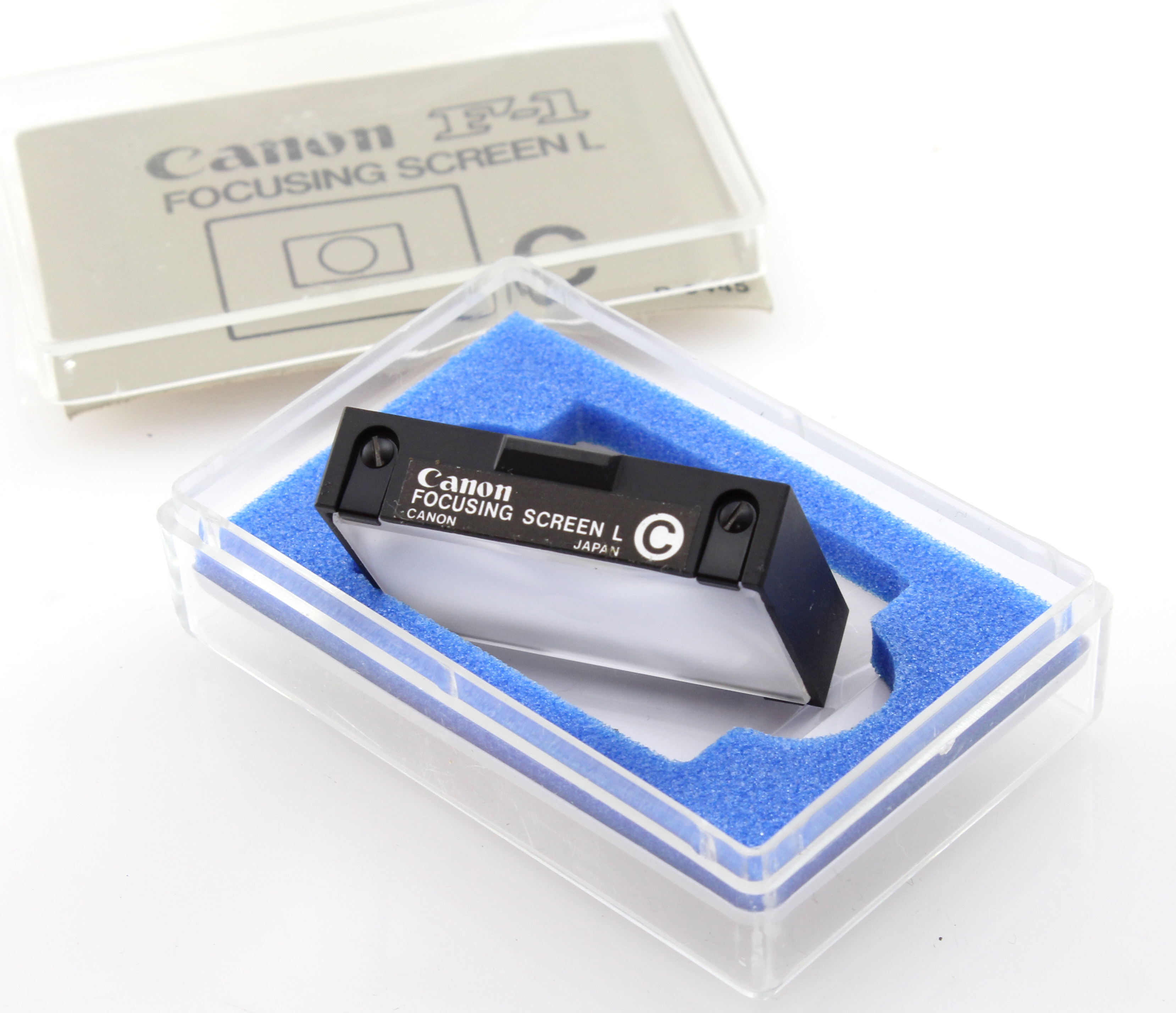Canon F-1 Focus screen L type c – for the original Canon F-1 – Boxed ...