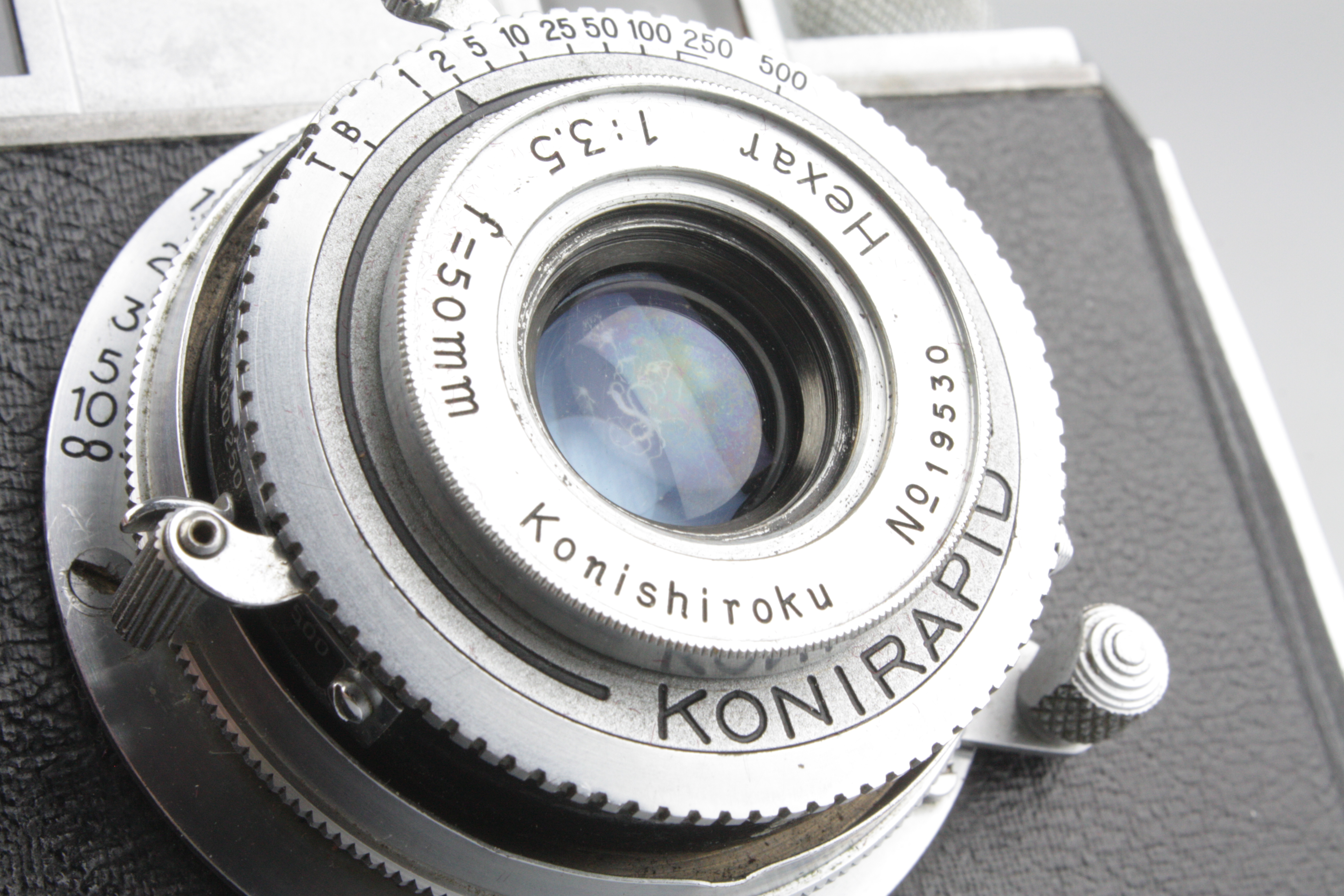 Early Konica (1) 1948-50 50mm f/3.5 Hexar 35mm Rangefinder Camera – The ...
