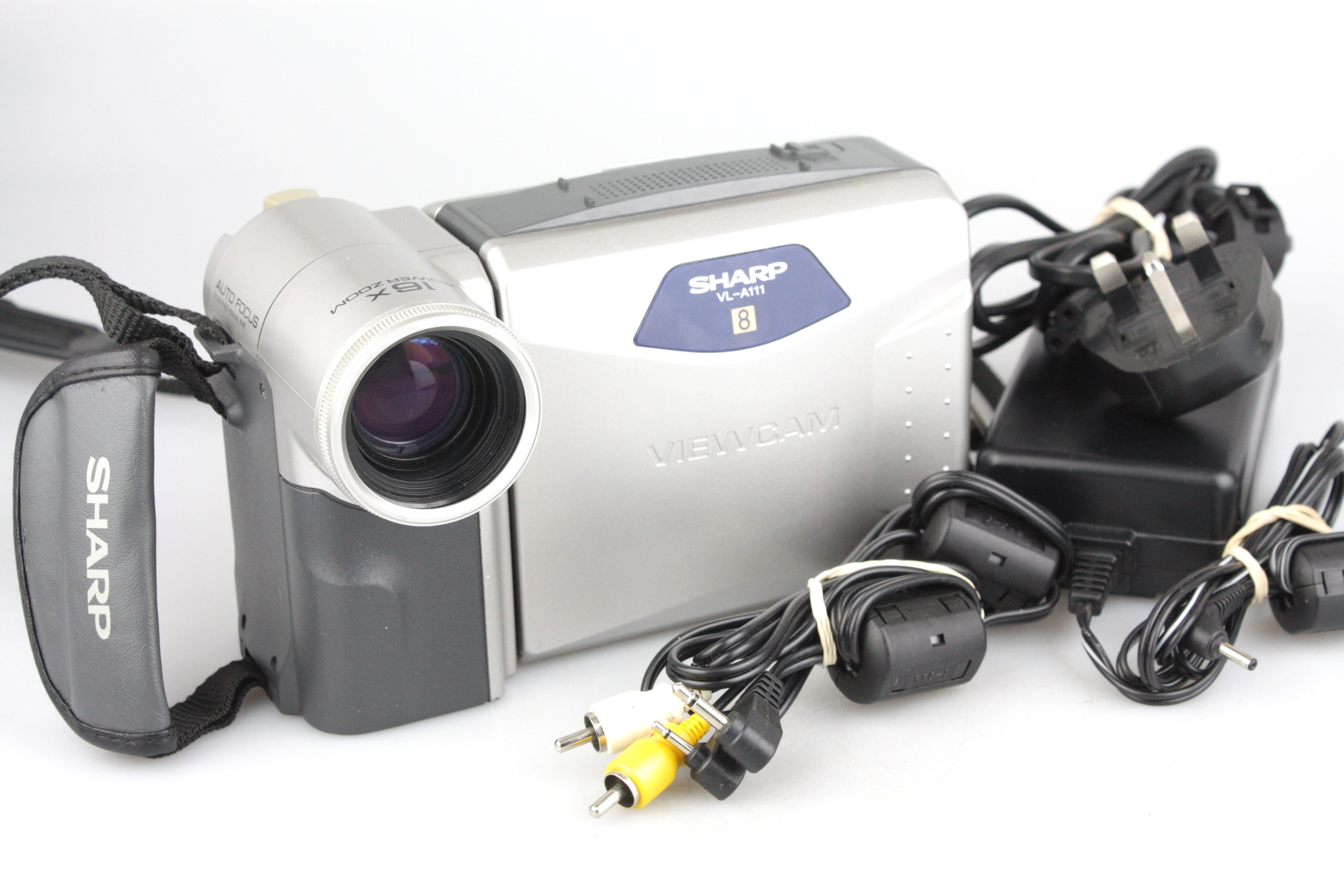 Sharp Video 8 Viewcam VL-A111 Video Camcorder – tested & working – The ...