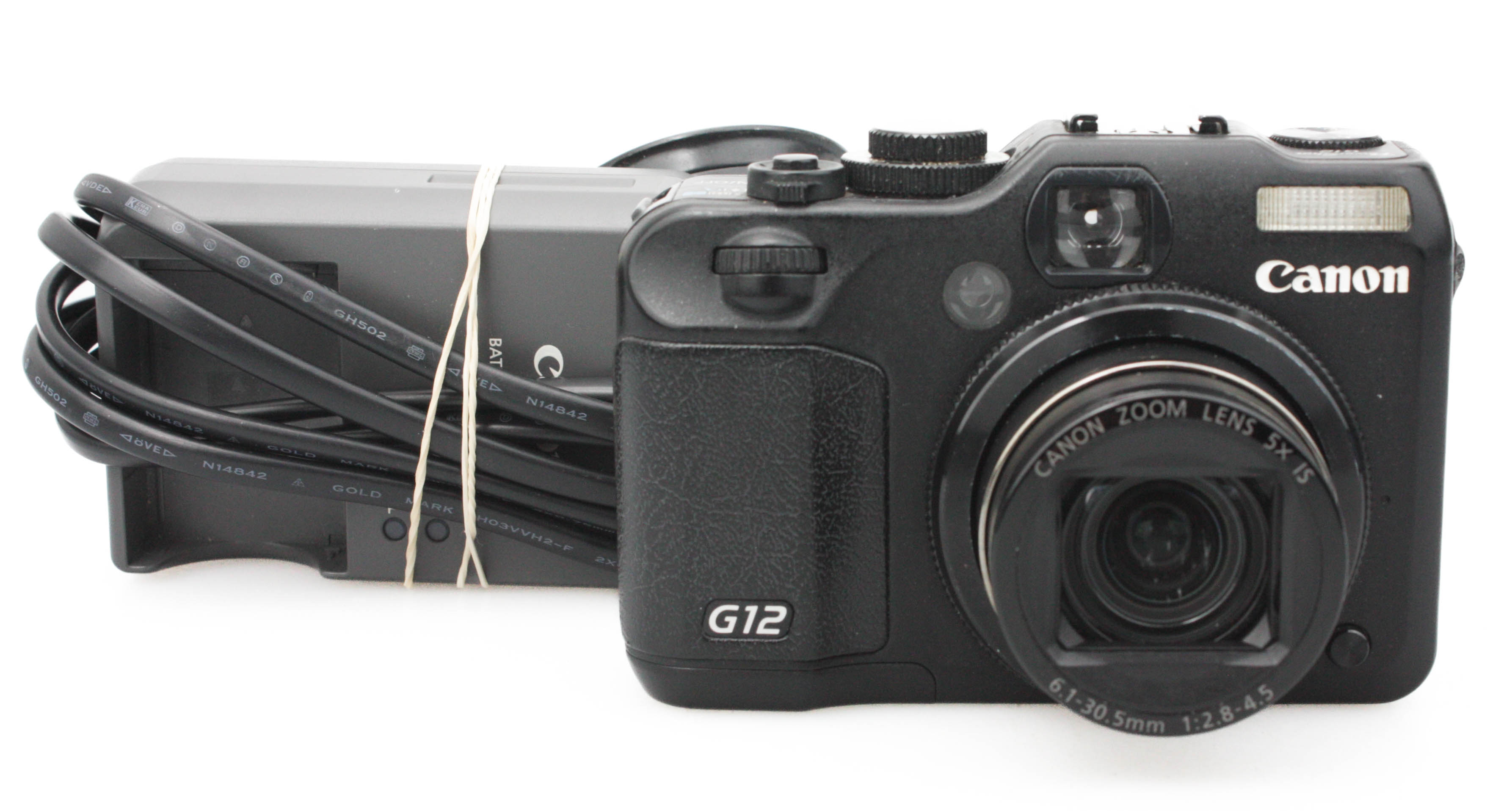 Canon Powershot G12 Digital Compact Camera with Charger. CCD Sensor ...