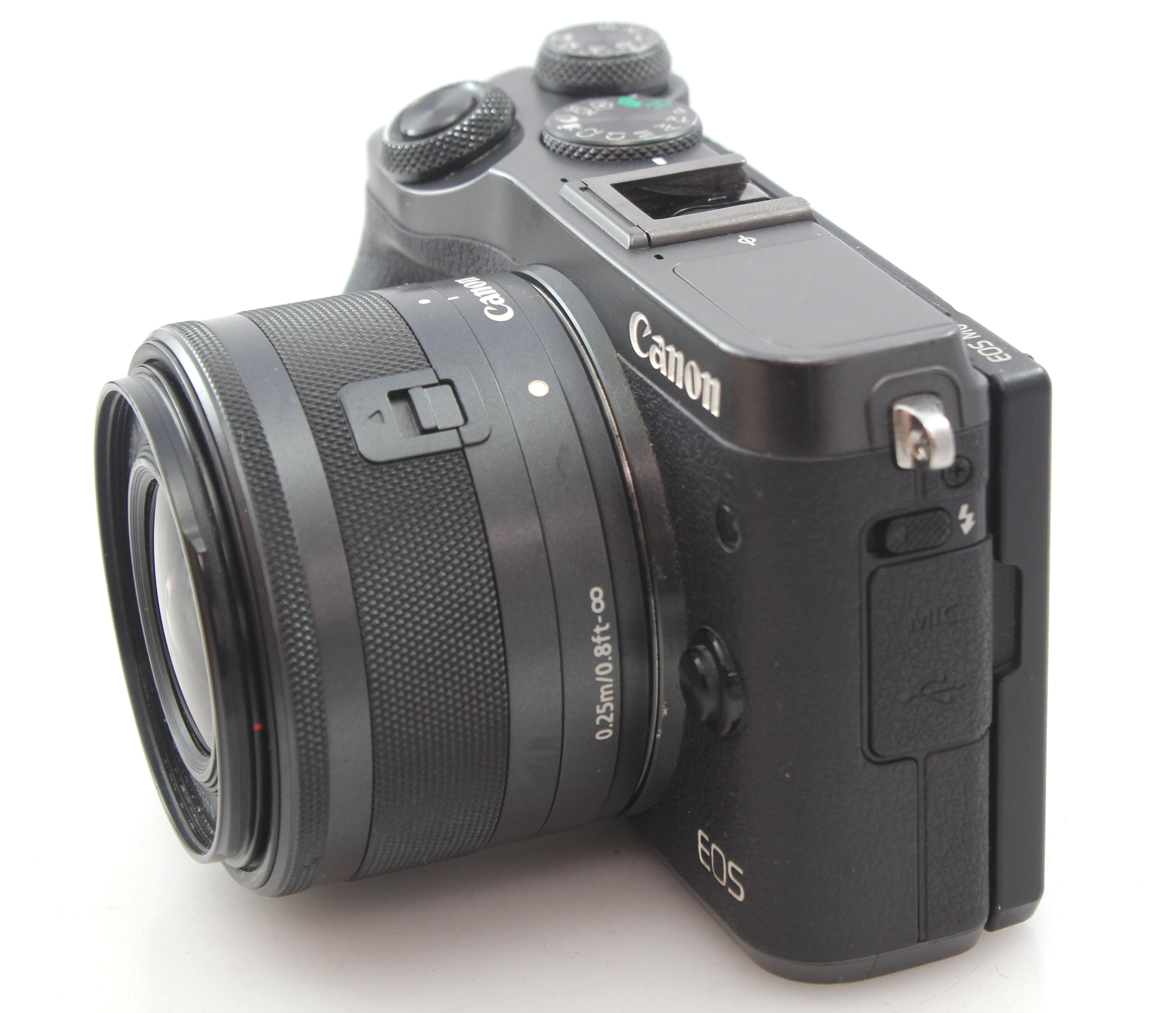 Canon EOS M6 Mirrorless APS-C Digital Camera with 15-45mm Lens – The ...