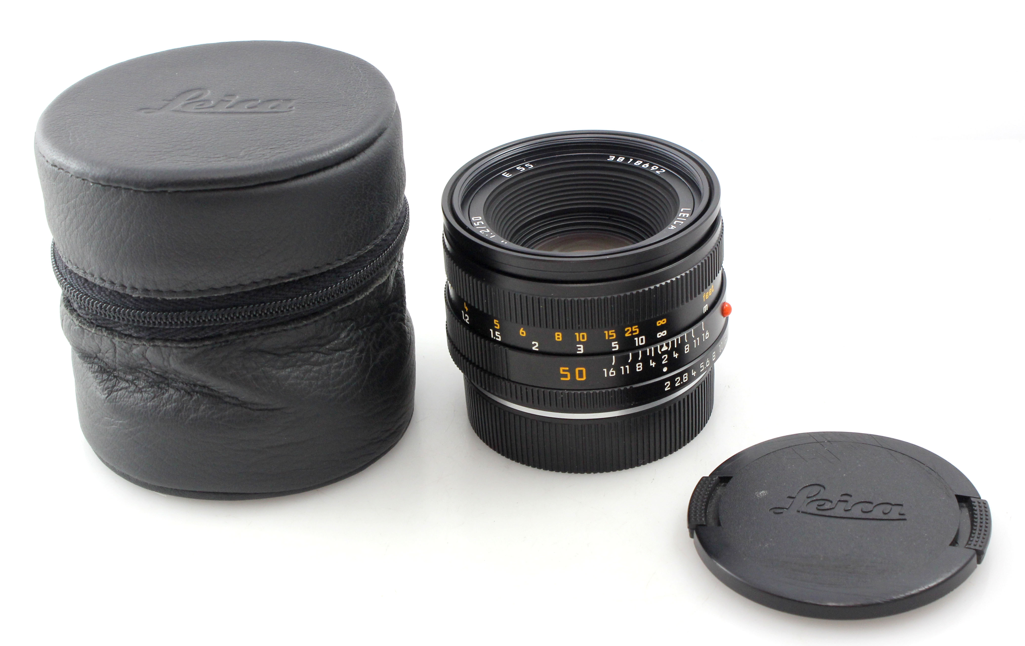 Leica 50mm f2 Summicron R – ROM – Leica R Mount – Excellent Condition ...