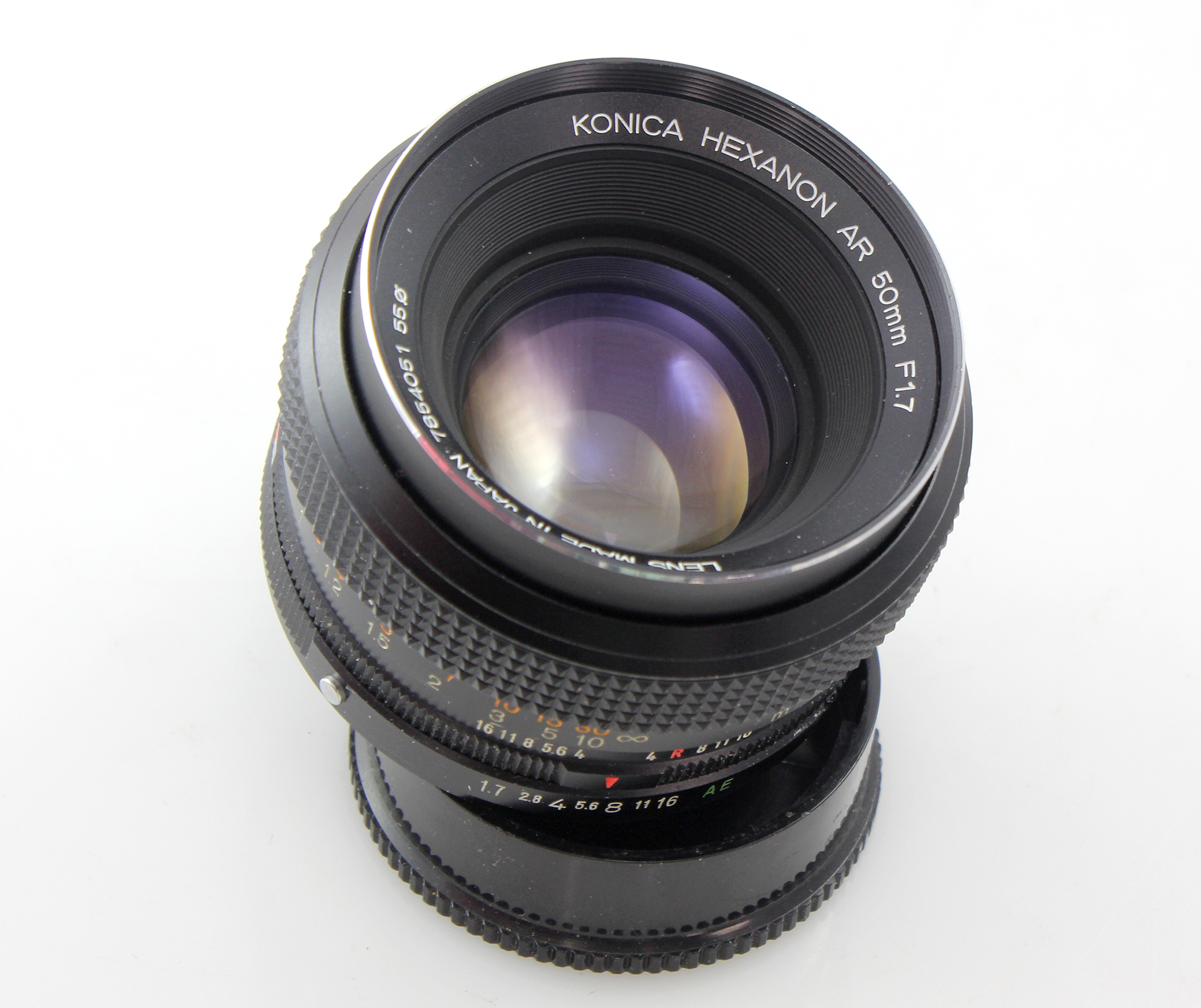 Konica Hexanon AR 50mm F1.7 Lens for Konica AR Mount Cameras – The Real ...
