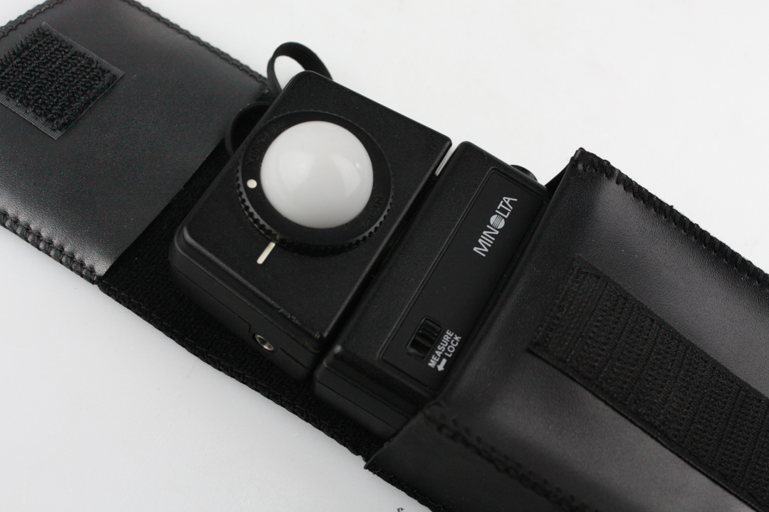 Minolta Auto Meter III Light Meter with Case – The Real Camera Company