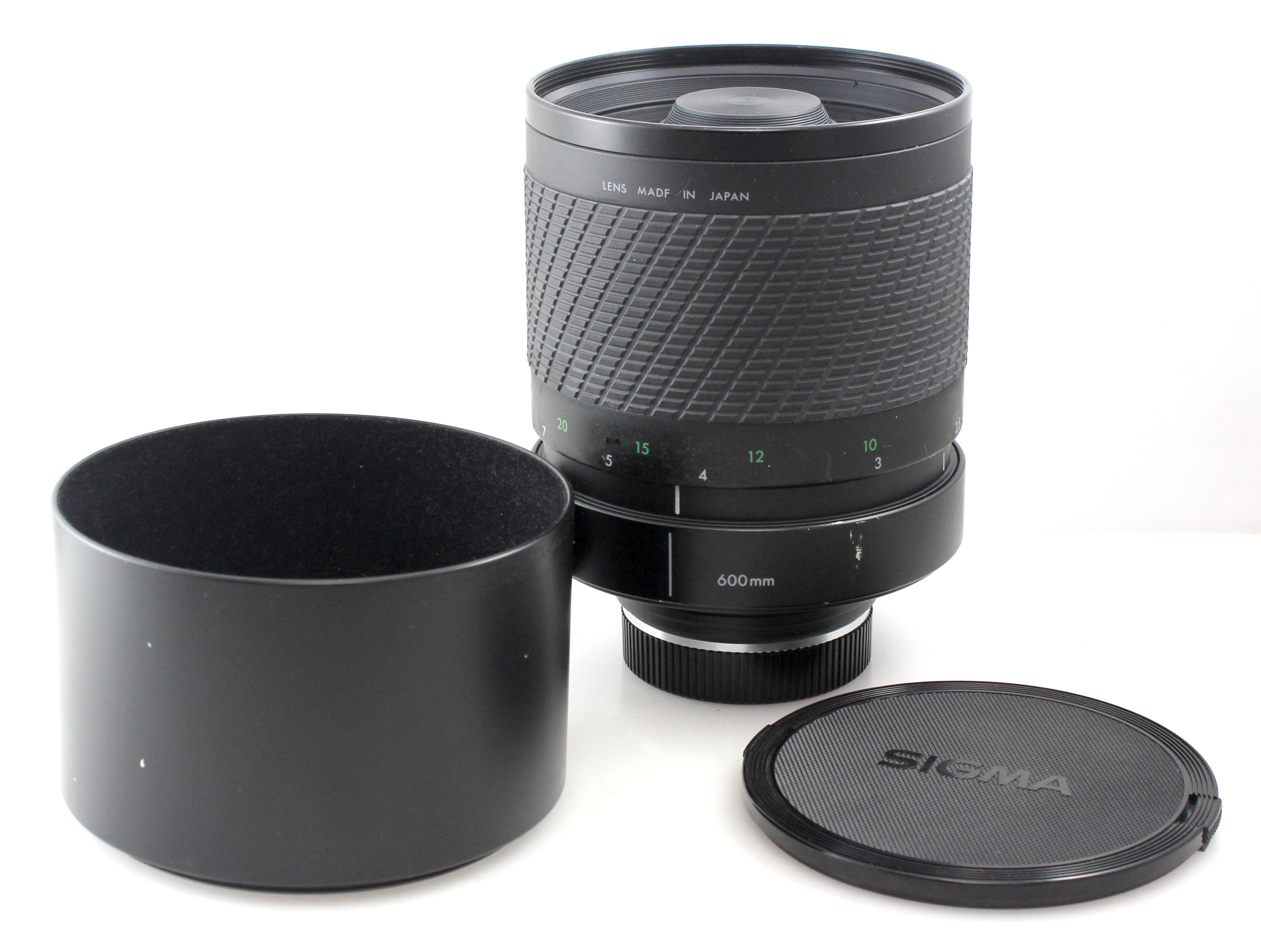 Sigma 600mm f8 Mirror-Telephoto Lens – Nikon F Mount – W/ Hood – The ...