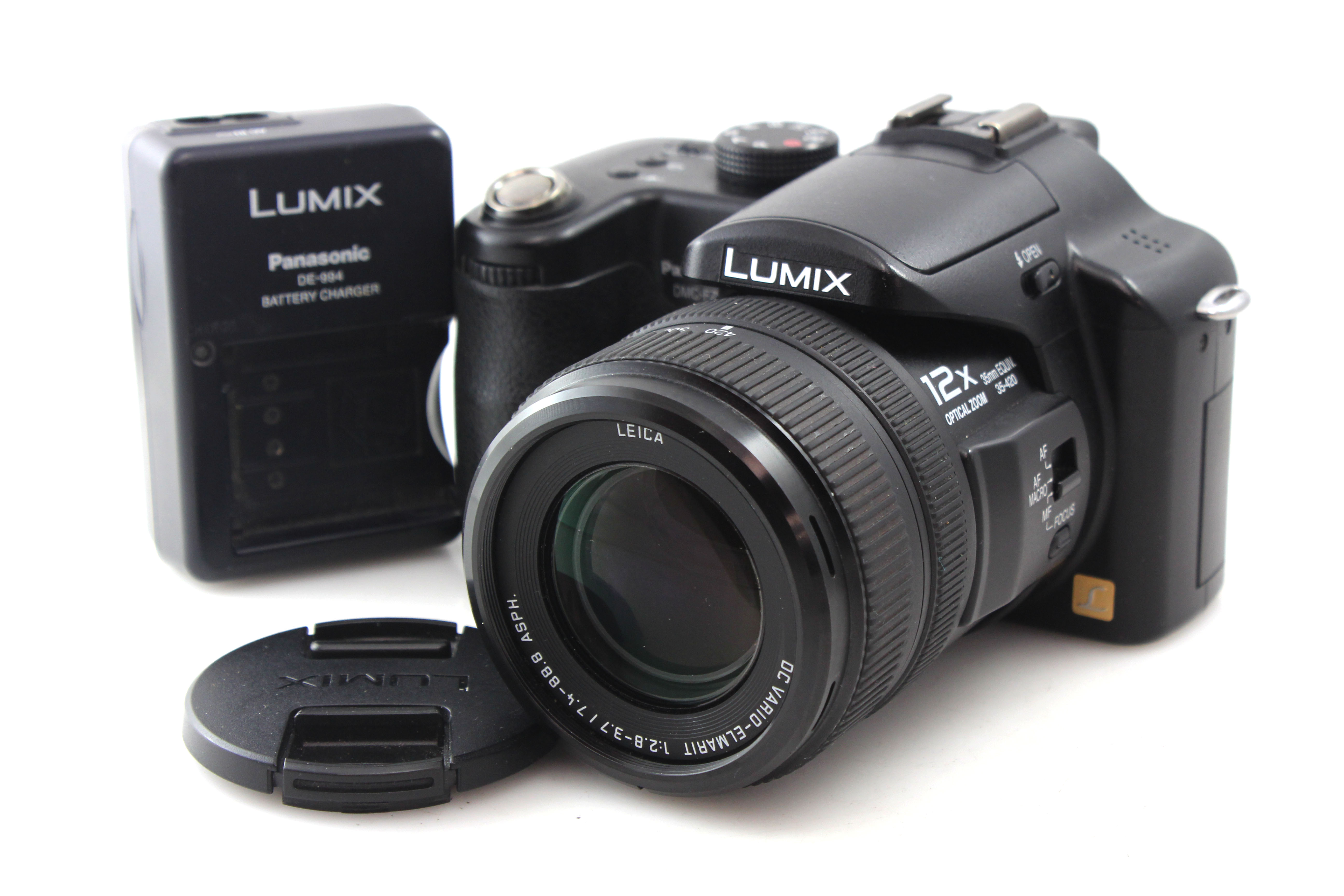 Panasonic Lumix FZ30 8MP Digital Bridge Camera – 35-420mm zoom – The ...