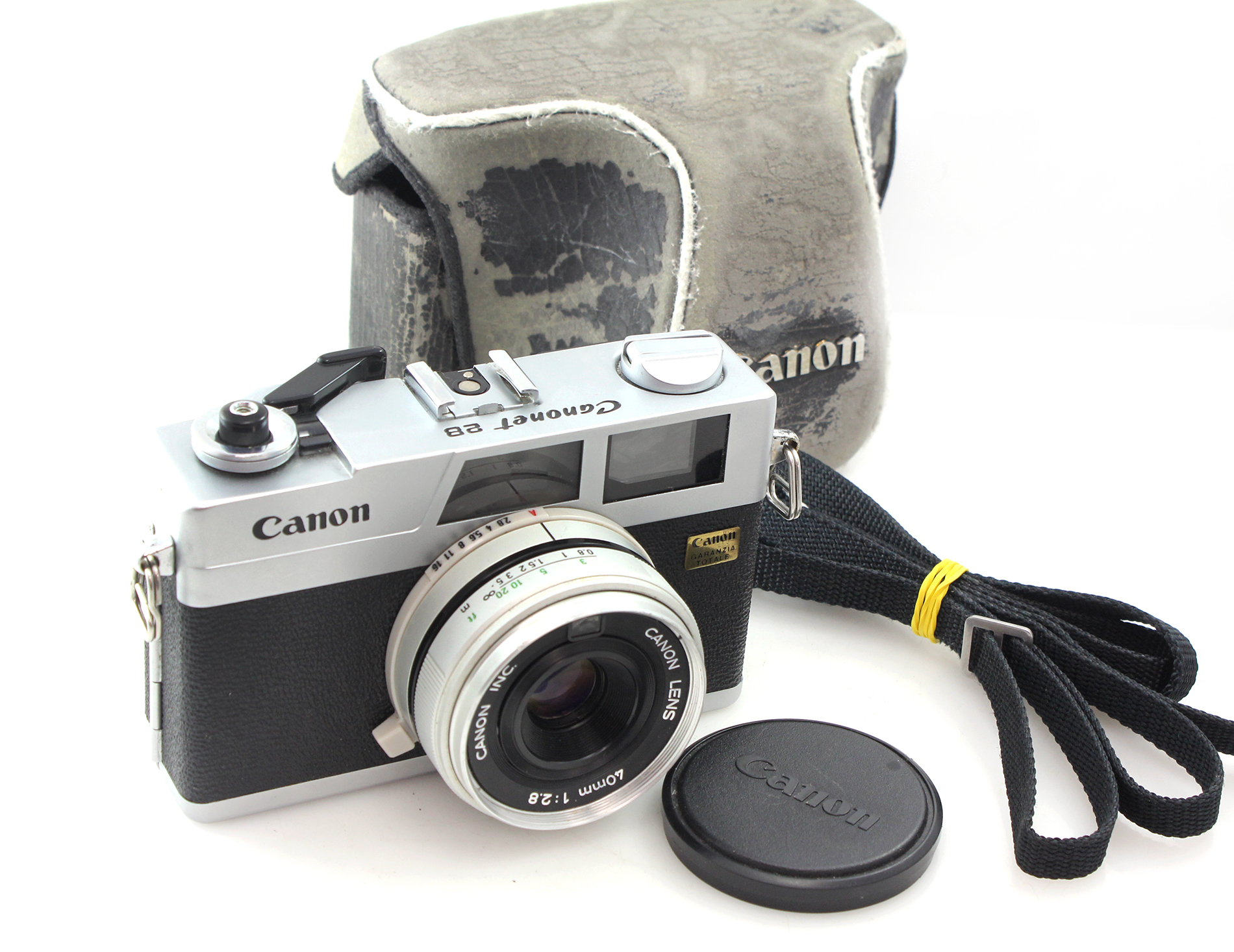 Canon Canonet 28 35mm Rangefinder Camera, with 40mm f/2.8 Lens – The ...