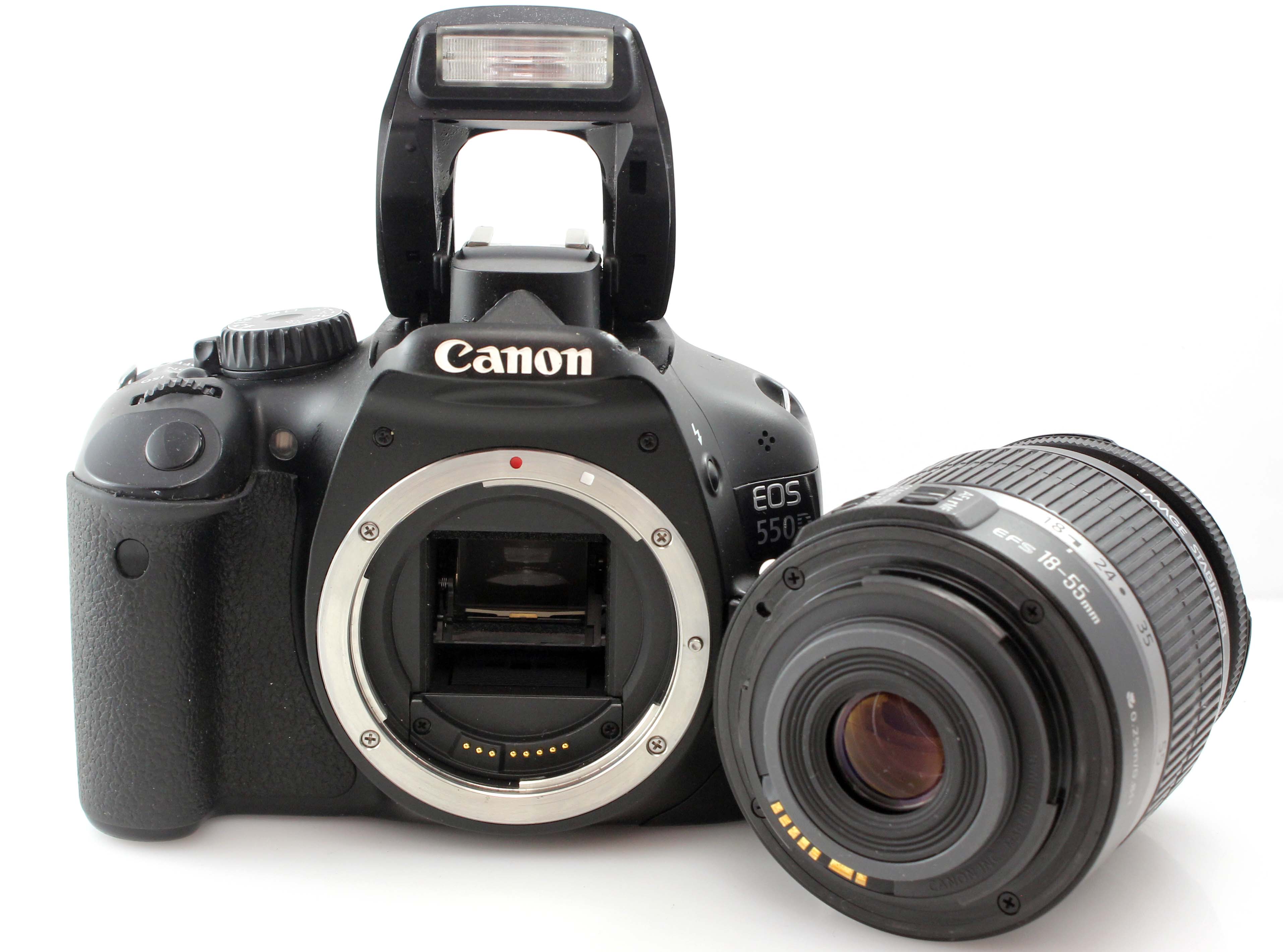 Canon EOS 550D – 18MP APS-C Sensor DSLR Camera w/ 18-55mm f/3.5-5.6 IS ...