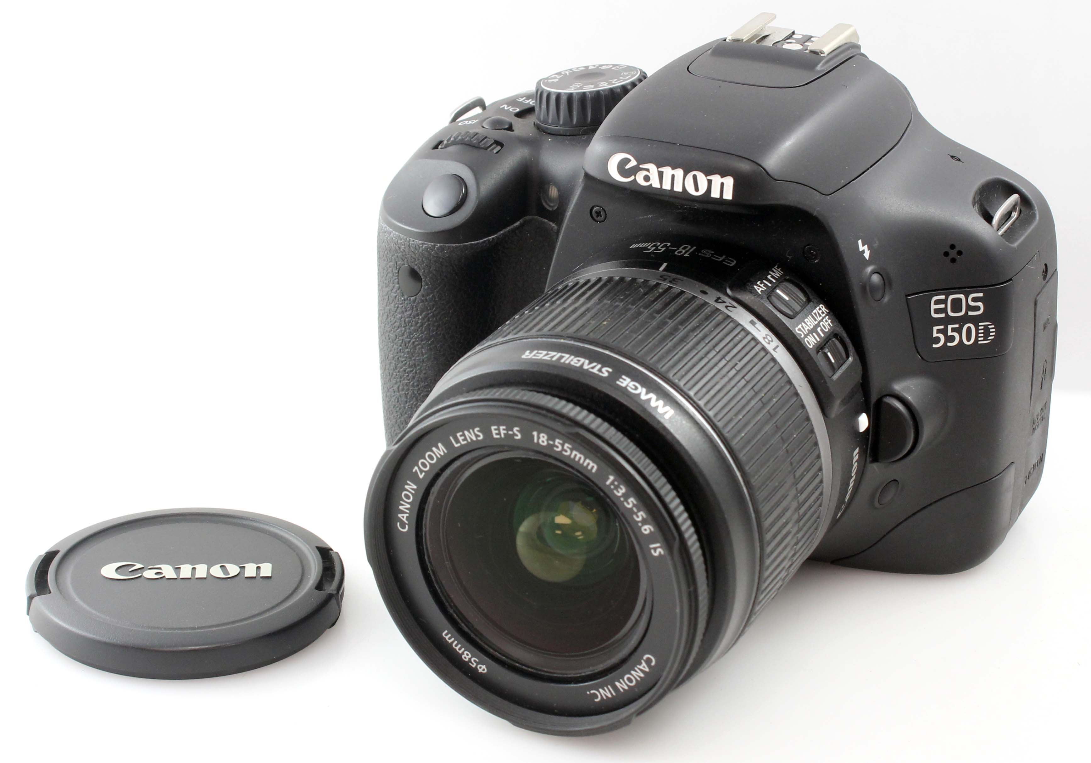 Canon EOS 550D – 18MP APS-C Sensor DSLR Camera w/ 18-55mm f/3.5-5.6 IS ...