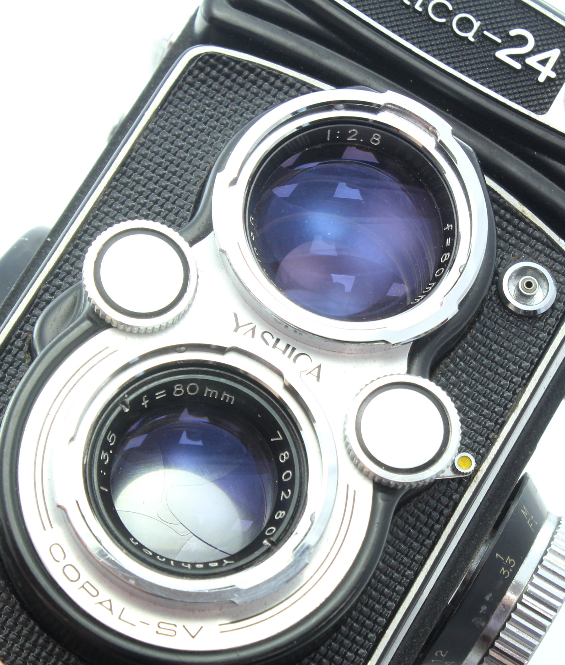 Yashica-24 TLR Medium Format 6×6 Camera with Case – Takes 220 film only ...