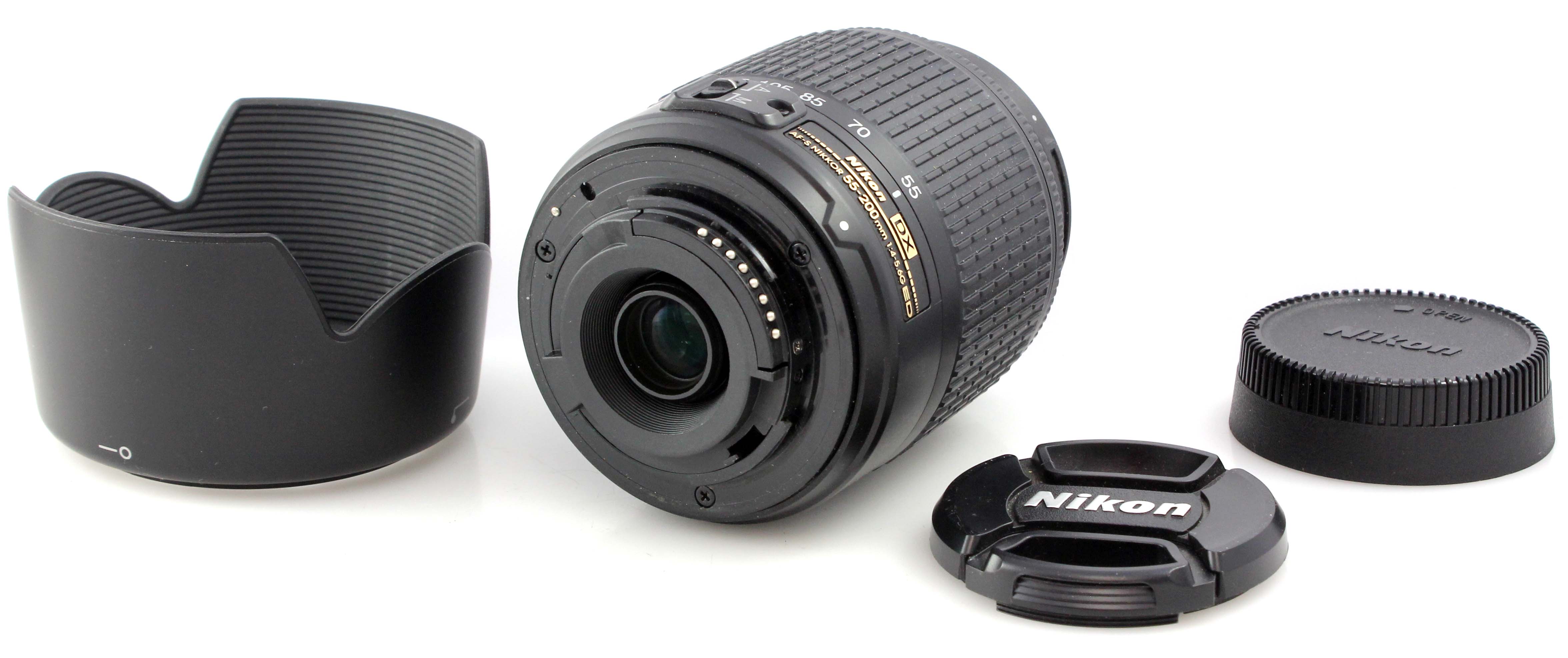 Nikon AF-S Nikkor 55-200mm f/4-5.6G DX ED Zoom Lens – NAF Mount – The ...