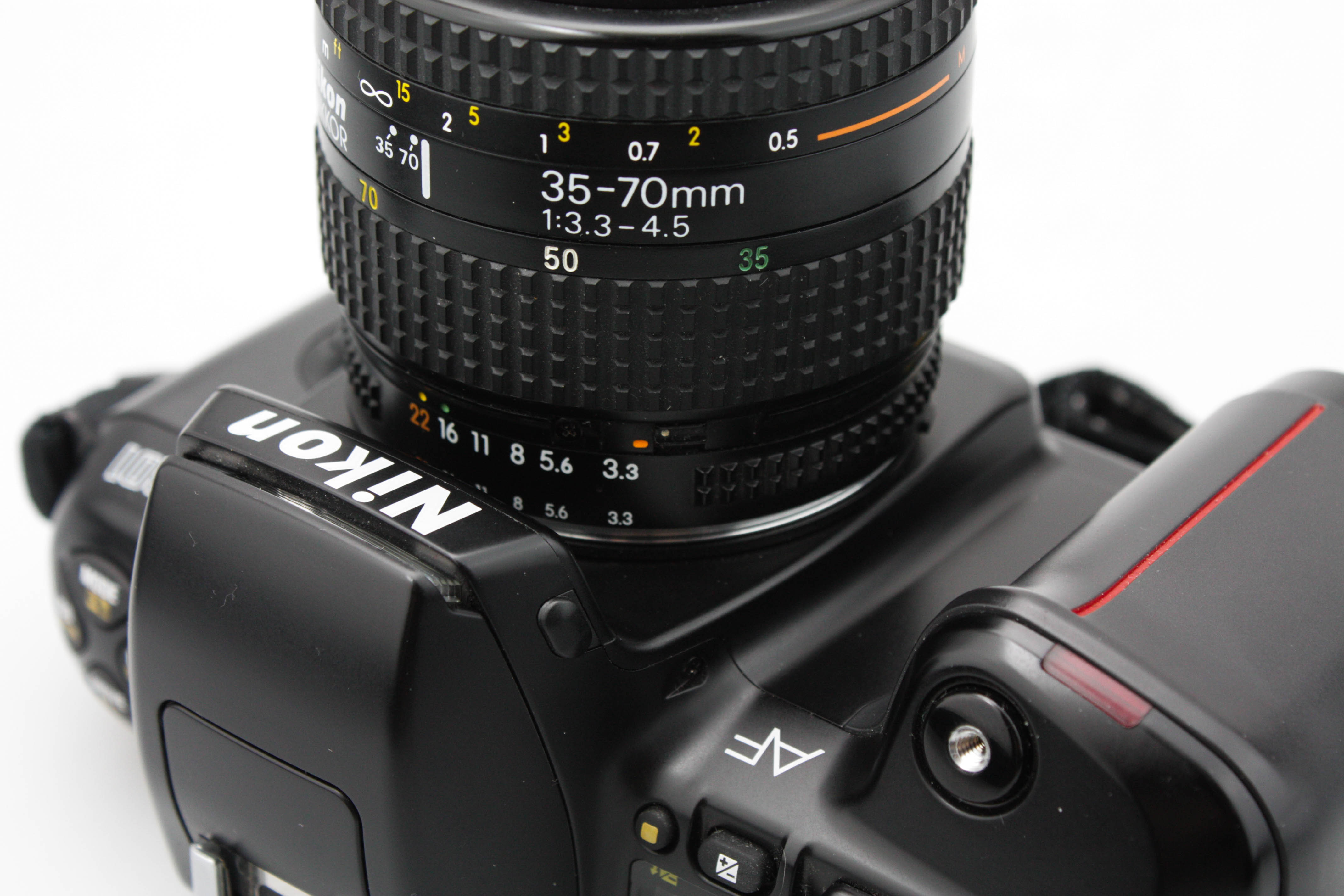 Nikon F-601 35mm SLR Camera Body + 35-70mm Nikkor Lens – The Real ...