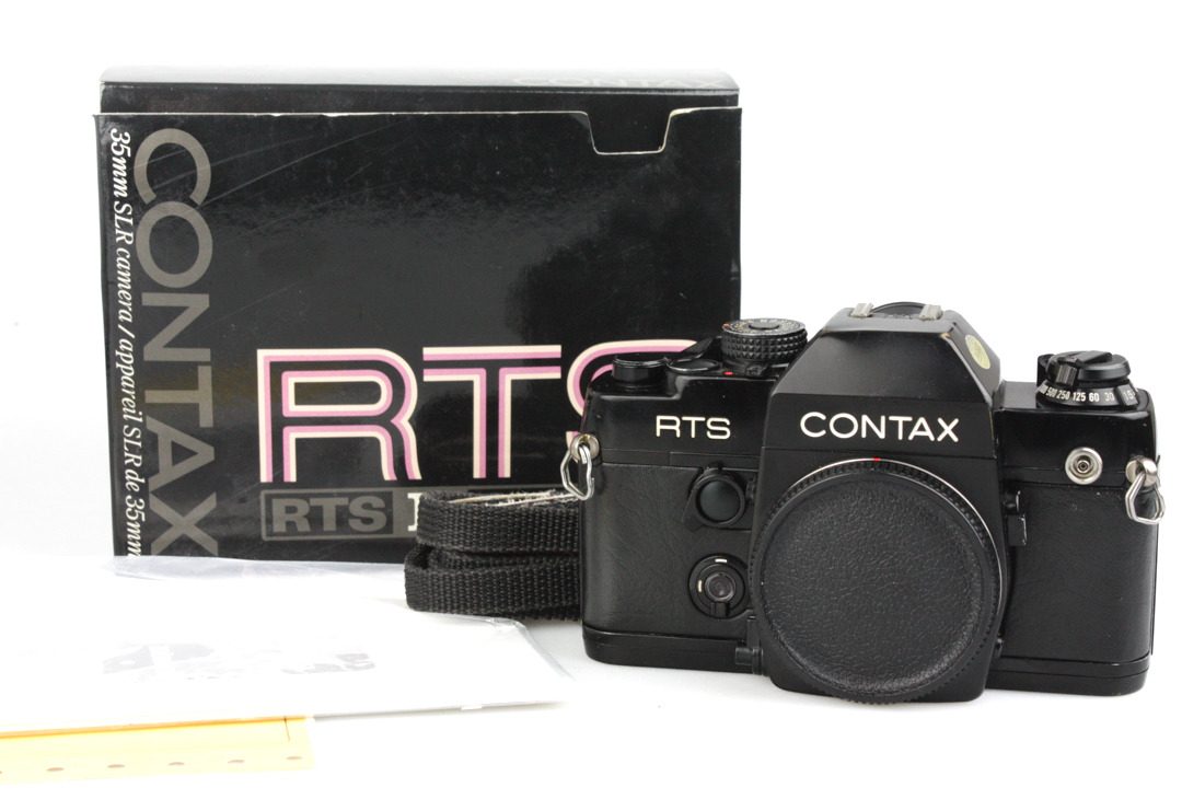 Contax RTS II – 35mm Film SLR Camera Body – Black – Boxed – The Real ...