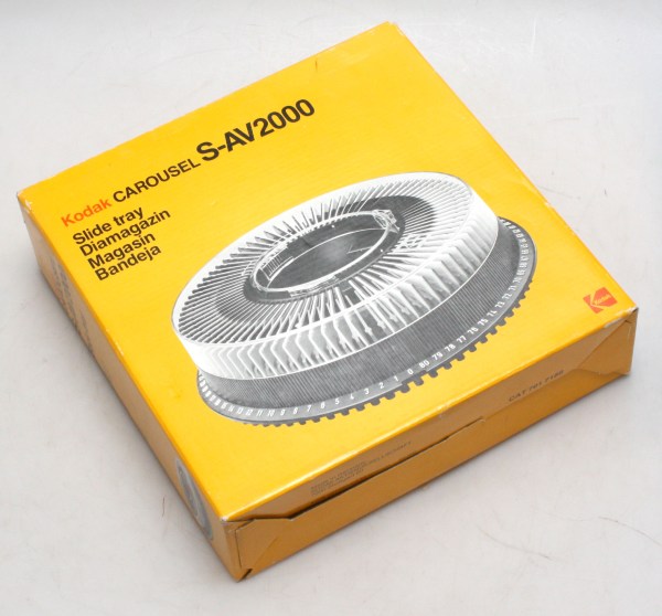 Boxed Kodak Carousel Slide Tray S-AV2000 – original Box – Great ...