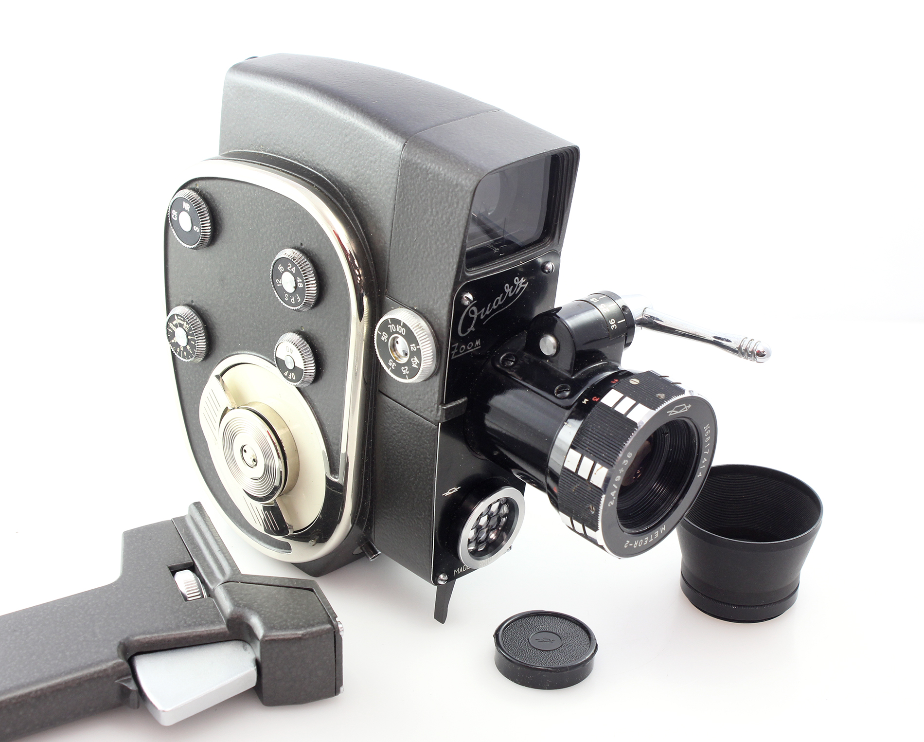 Soviet Quartz Zoom, Clockwork Movie Camera, Working & Boxed With ...