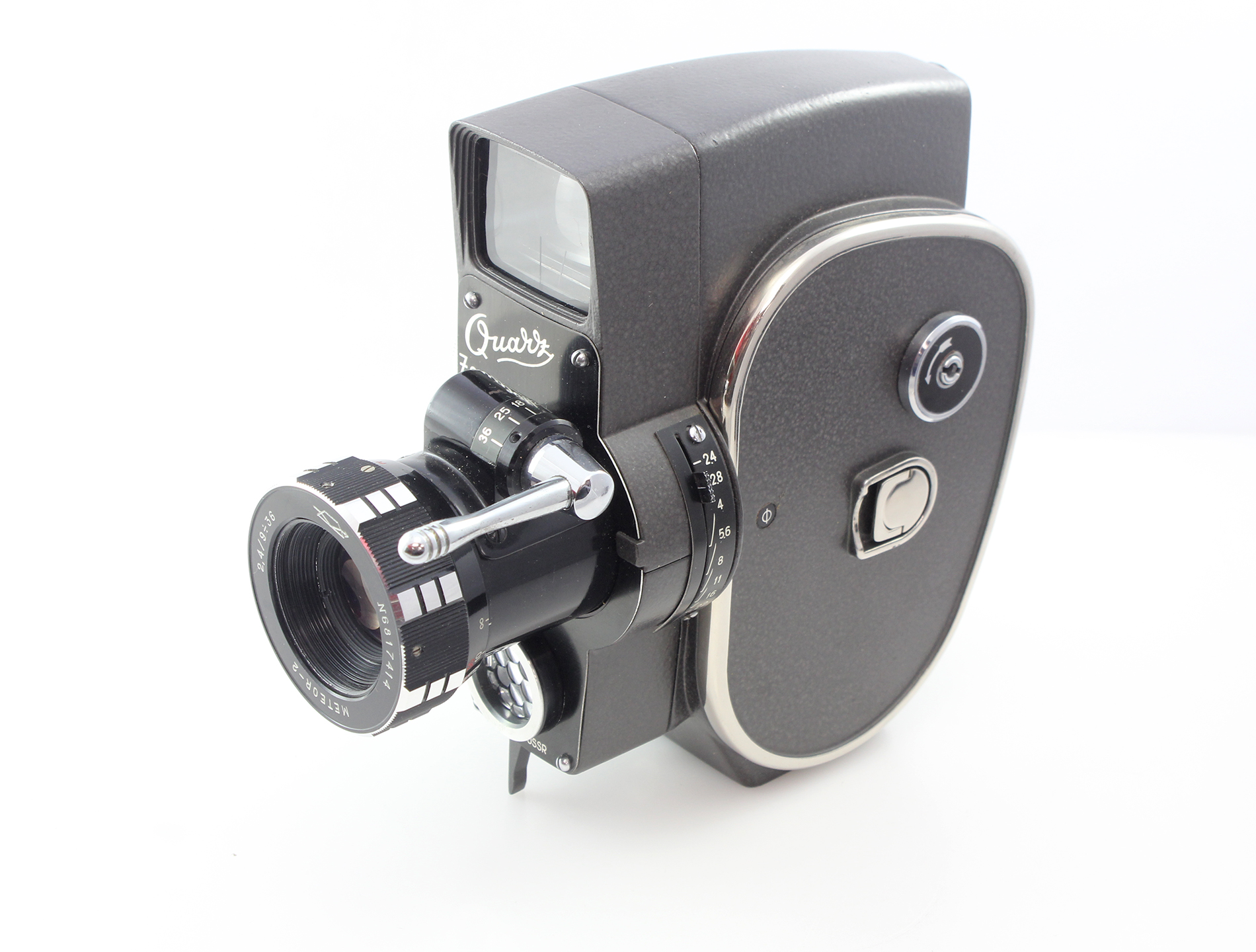 Soviet Quartz Zoom, Clockwork Movie Camera, Working & Boxed With ...