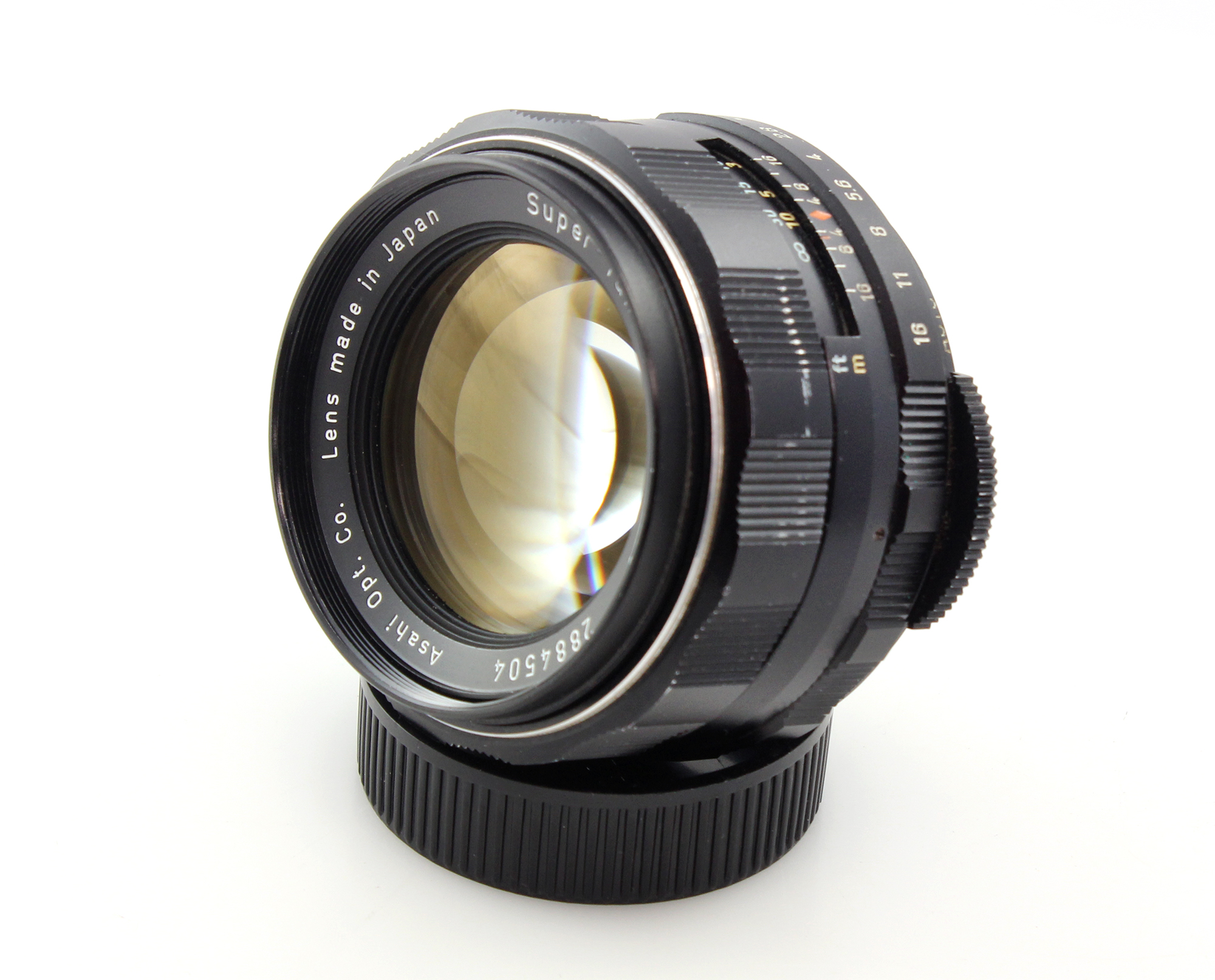 Pentax Super Takumar 50mm f1.4 M42 Fast Prime Lens – Yellow Radioactive ...