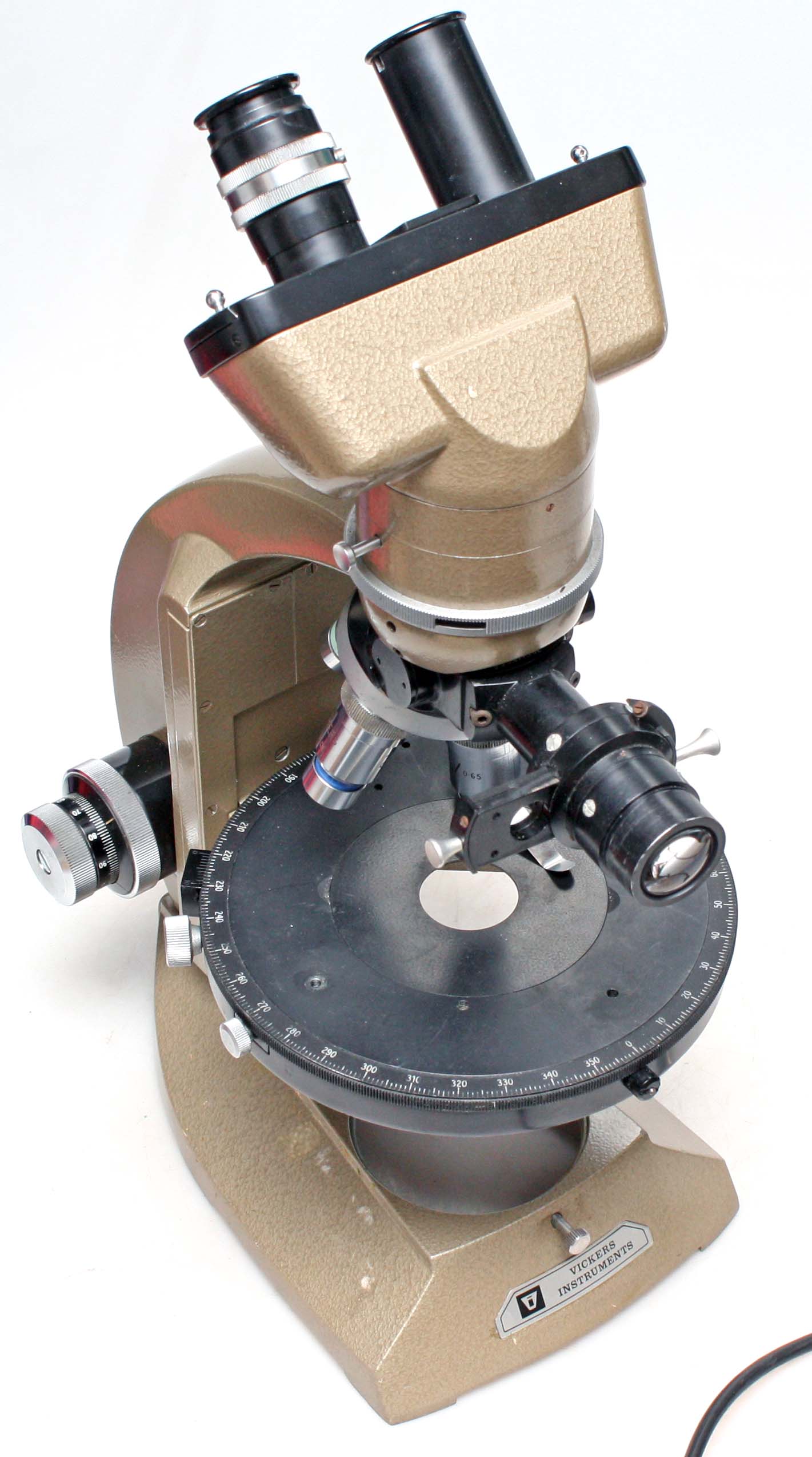 Vickers Scientific Research Laboratory Binocular Stereo Microscope 6x ...