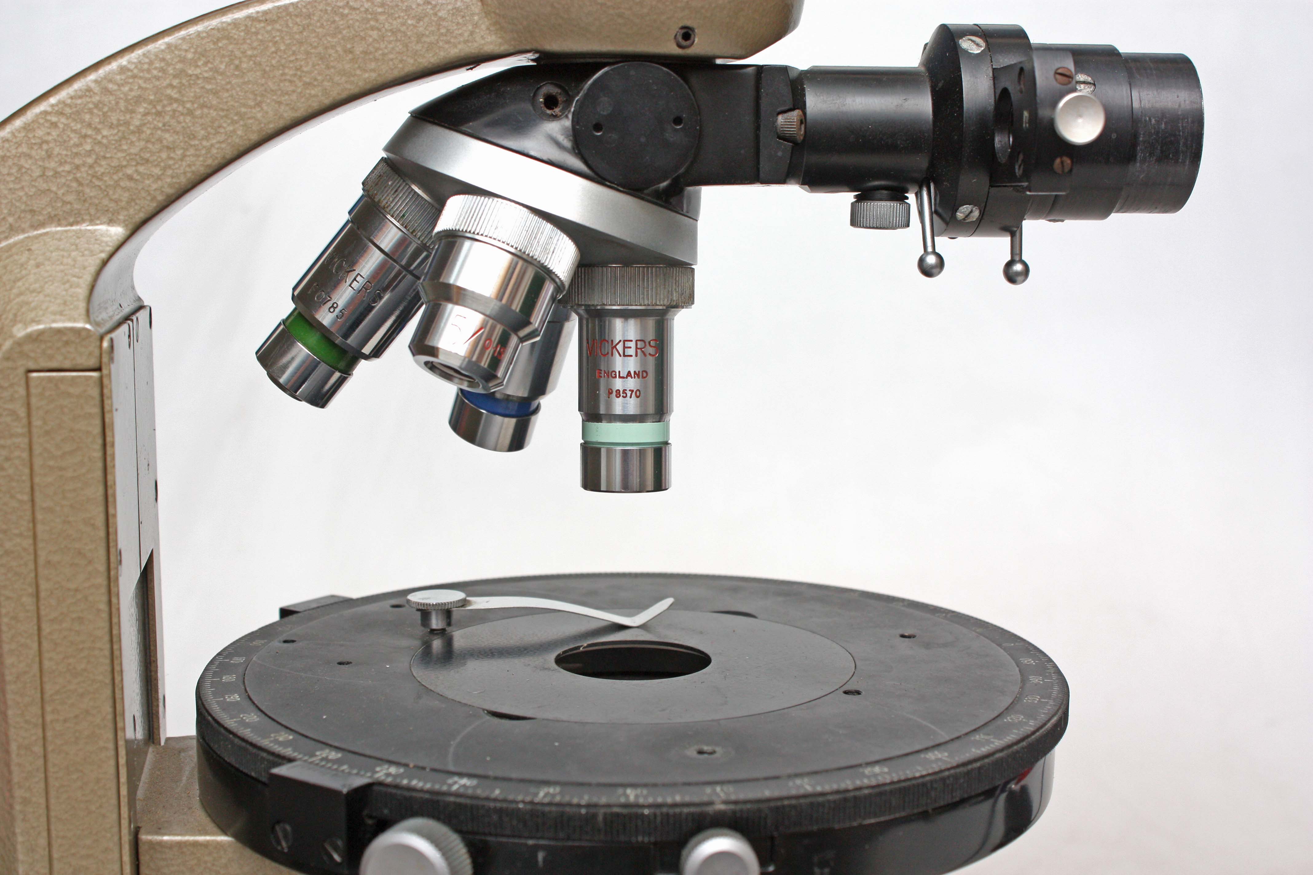 Vickers Scientific Research Laboratory Binocular Stereo Microscope 6x ...