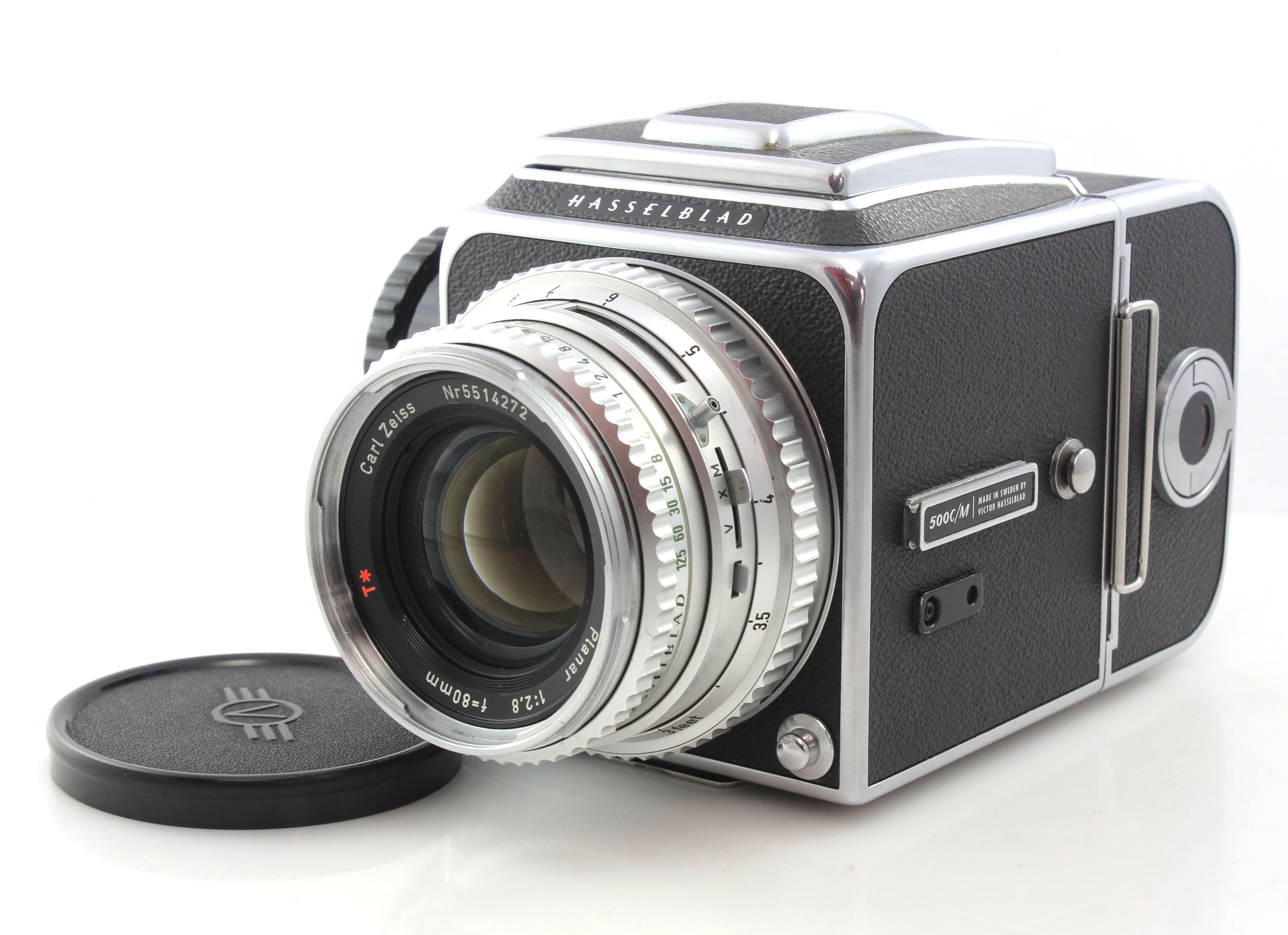 Hasselblad 500cm Medium Format Camera, w/ Carl Zeiss 80mm f2.8 Planar ...