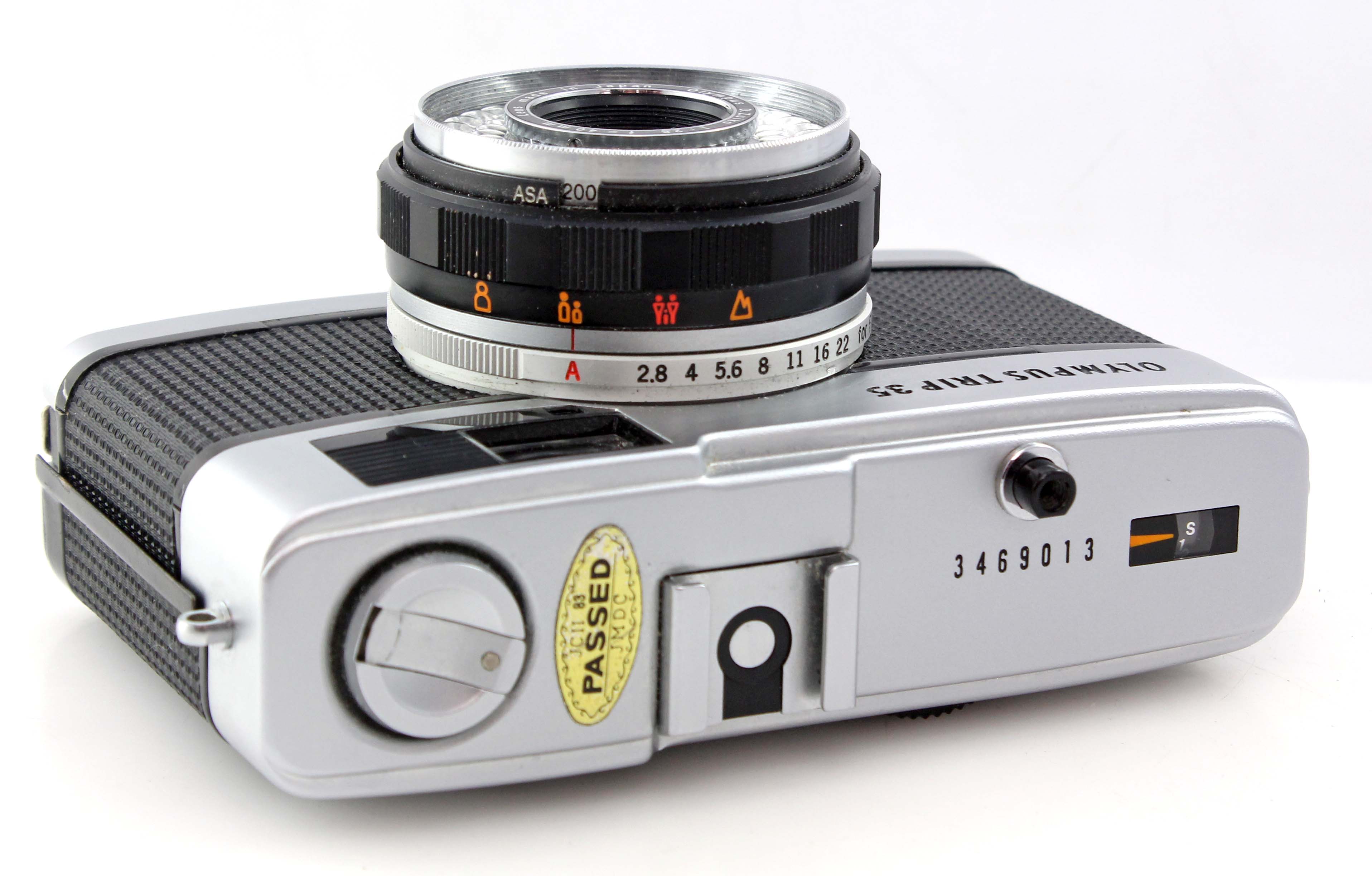Olympus Trip 35 Compact 35mm Film Camera w/ 40mm f2.8 Zuiko lens – The ...