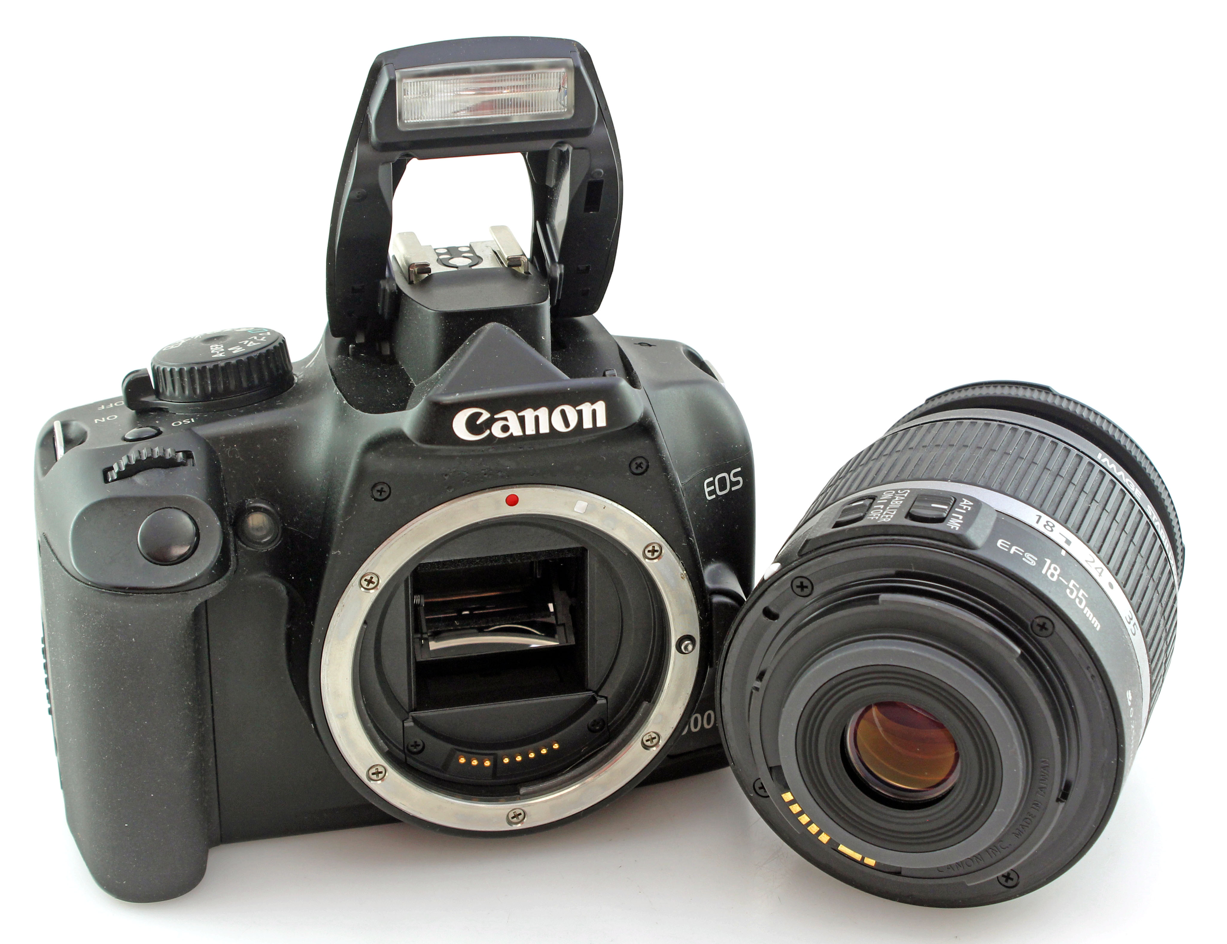 Canon EOS 1000d Digital SLR Camera + EF-S 18-55mm AF Zoom Lens – The ...