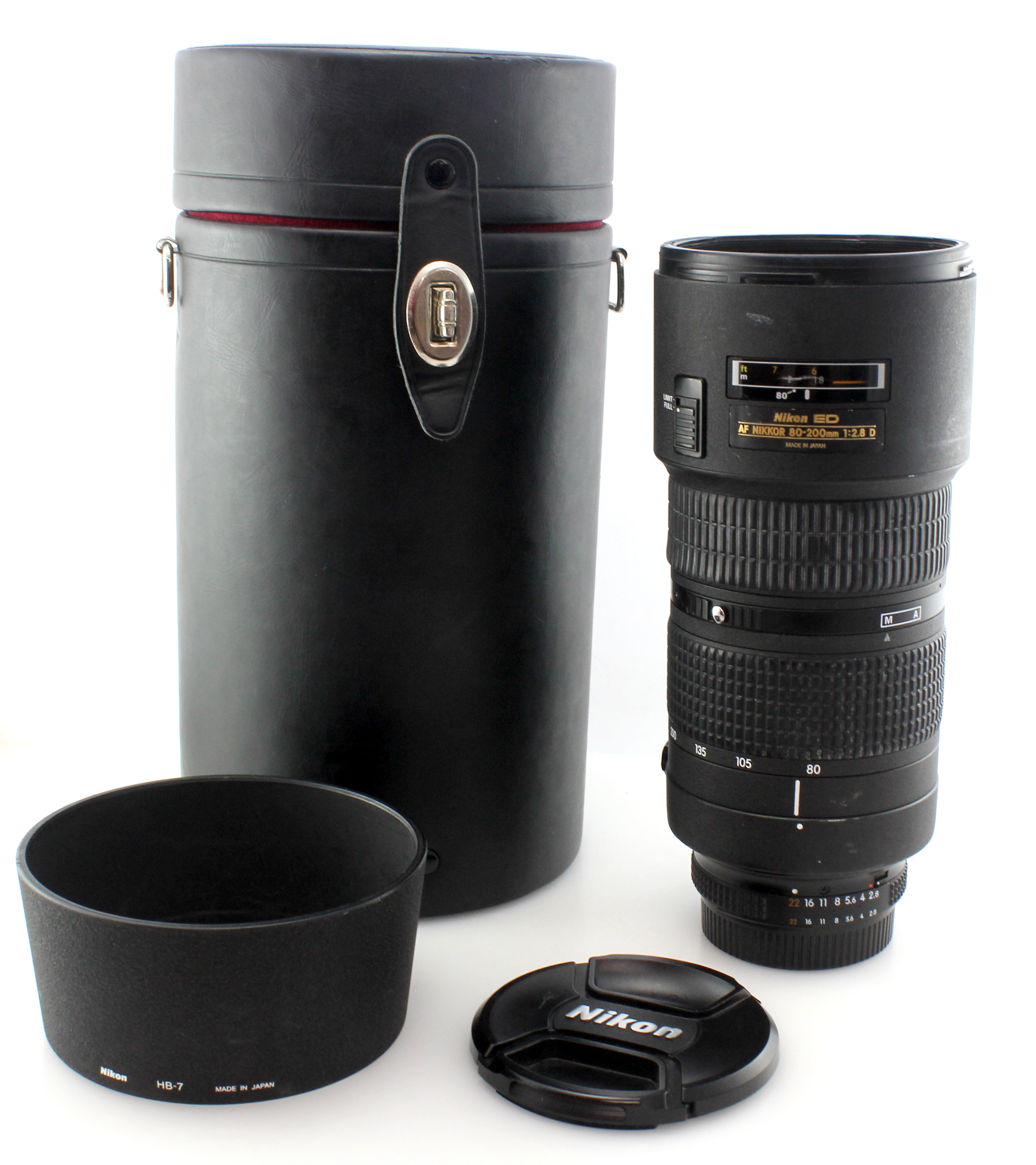 Nikon ED AF NIKKOR 80-200mm f2.8 D AF ED Telephoto Zoom Lens – NO AF ...
