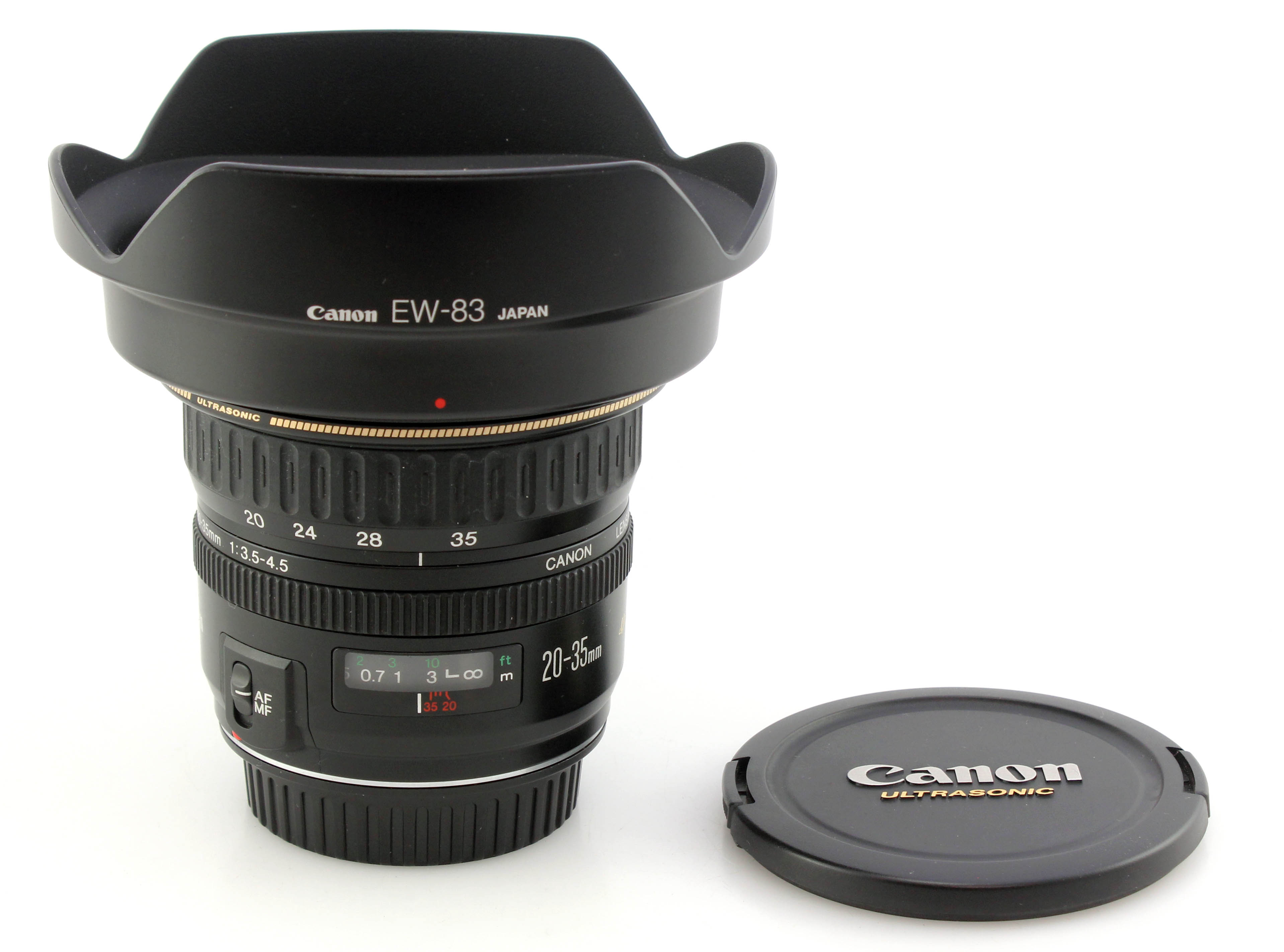 Canon EF 20-35mm f3.5-4.5 USM AF Full Frame Wide Angle Zoom Lens – The ...
