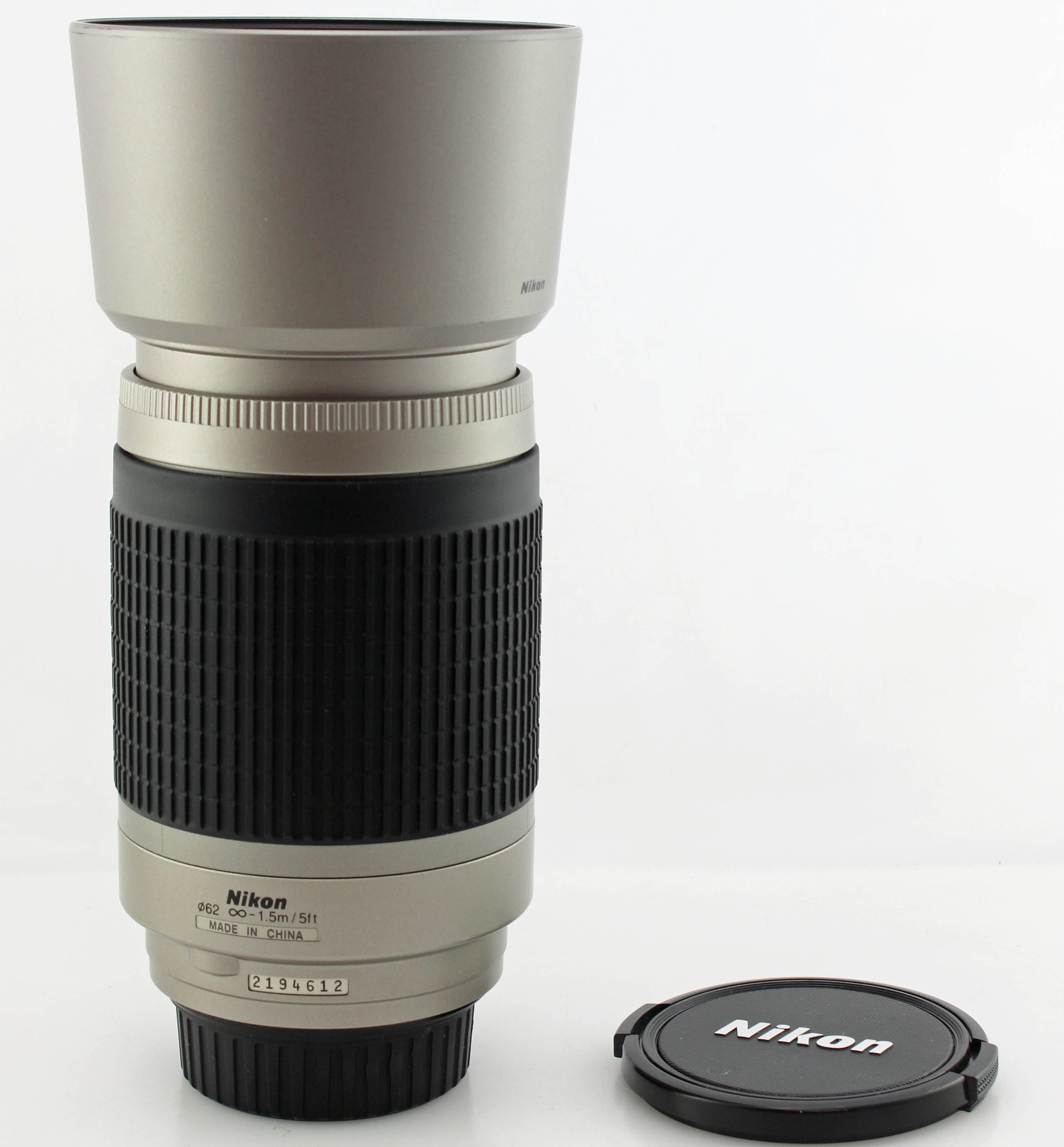 Nikon AF 70-300mm f/4-5.6 G Zoom Lens, with Caps & Hood – Nikon F Mount ...